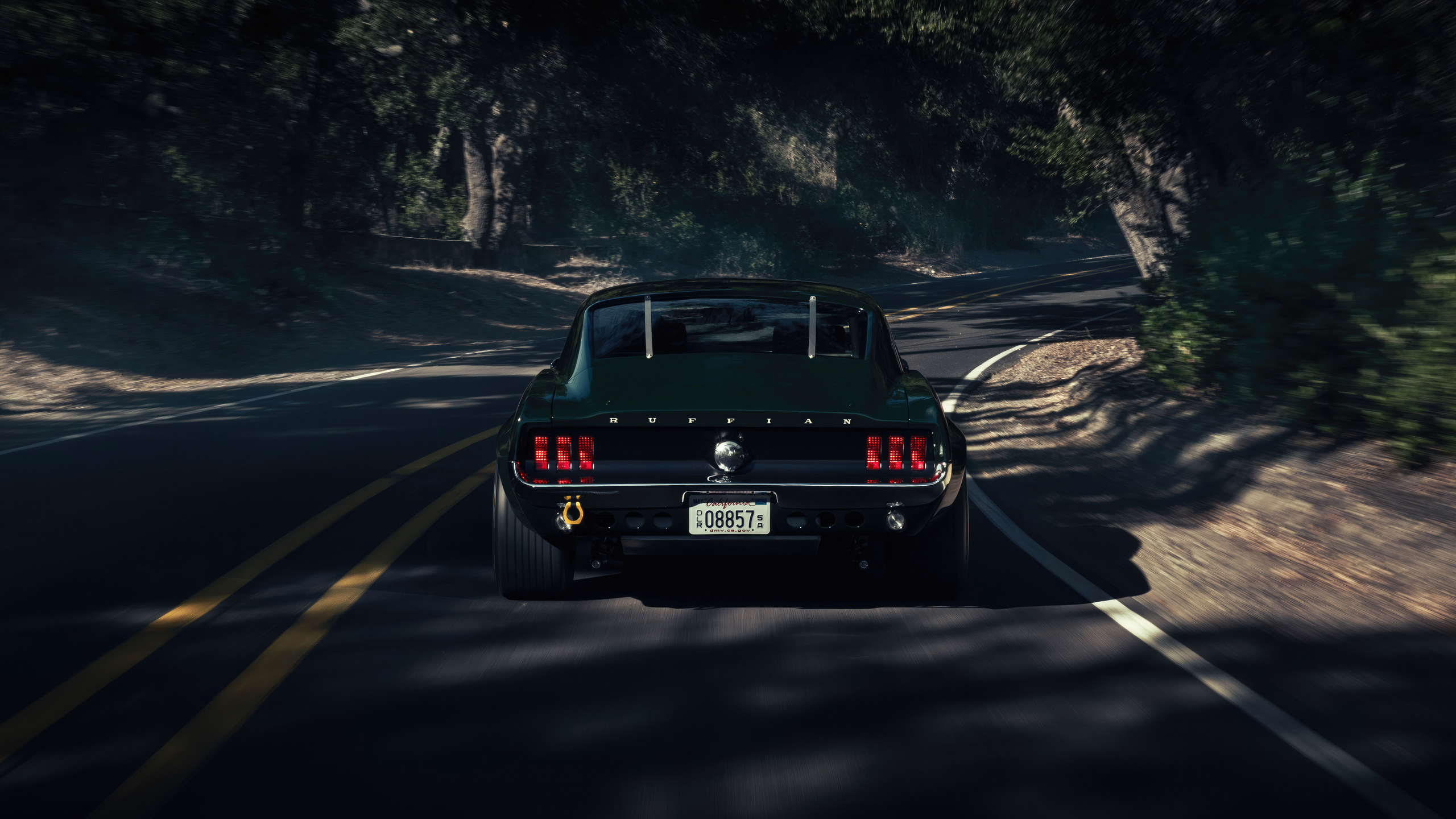 2560x1440 1967 Ford Mustang By Ruffian Rear Look 1440P Resolution ,HD ...