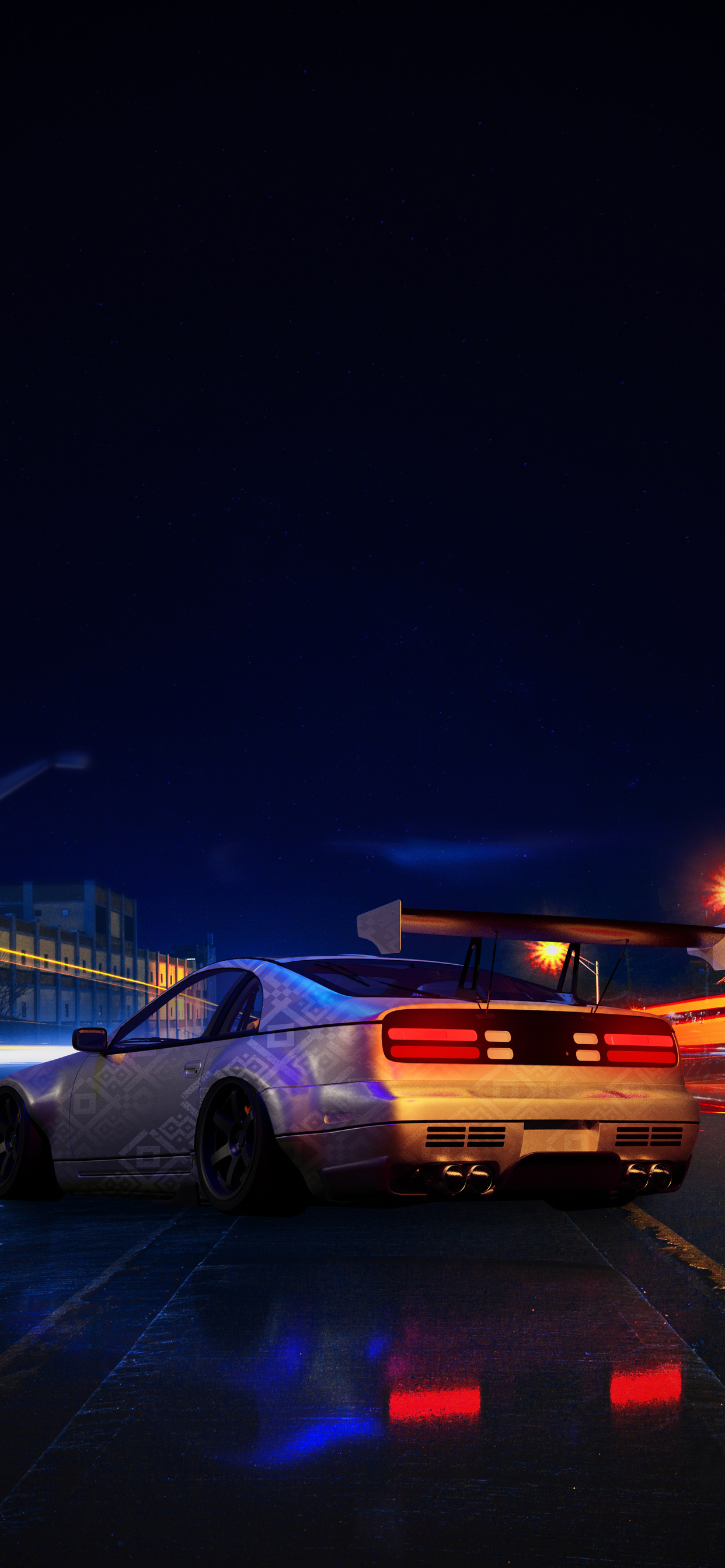 1242x2688 1994 Nissan 300ZX 4k Iphone XS MAX HD 4k Wallpapers, Images ...