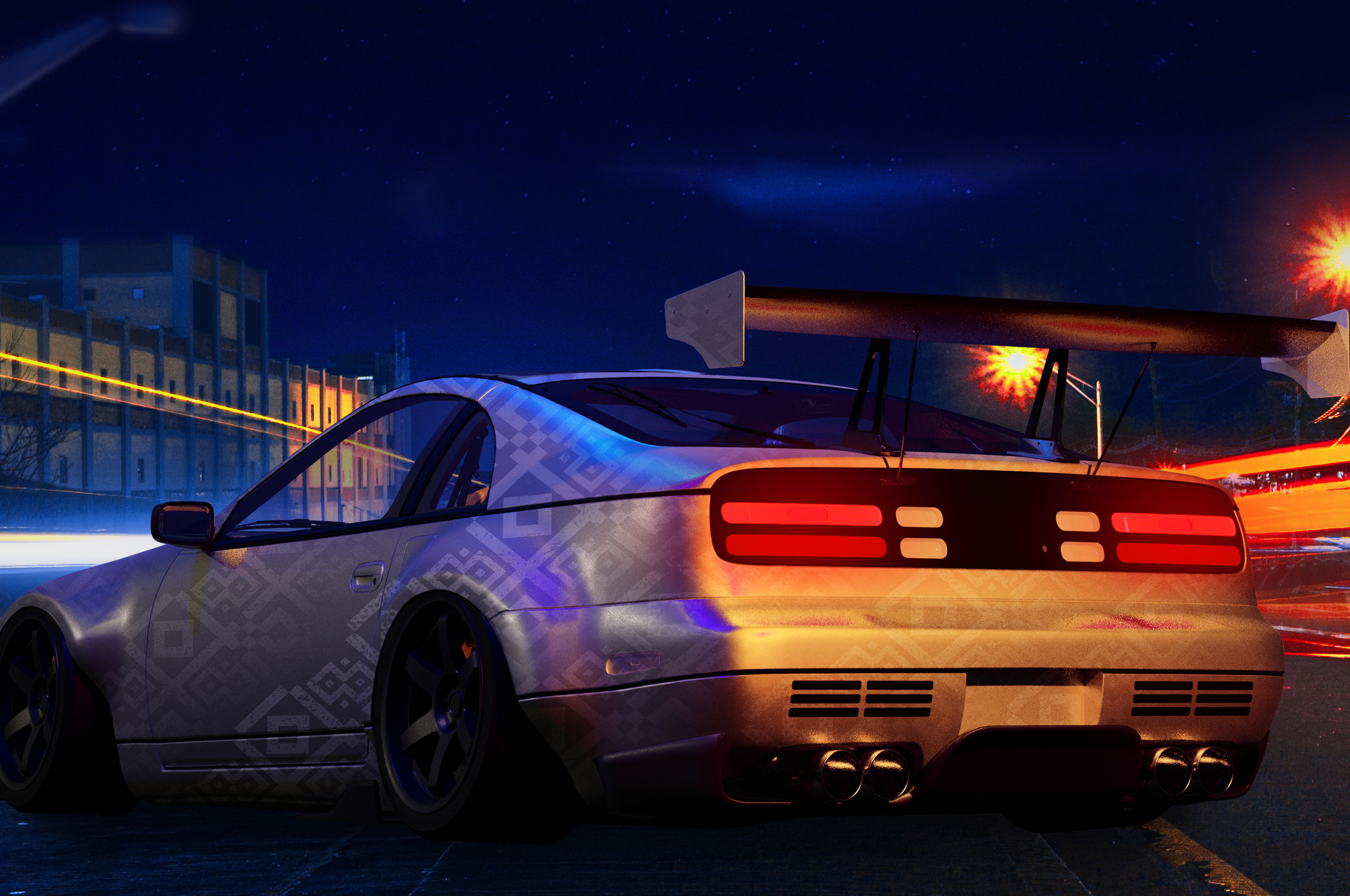 2560x1700 1994 Nissan 300ZX 4k Chromebook Pixel HD 4k Wallpapers ...
