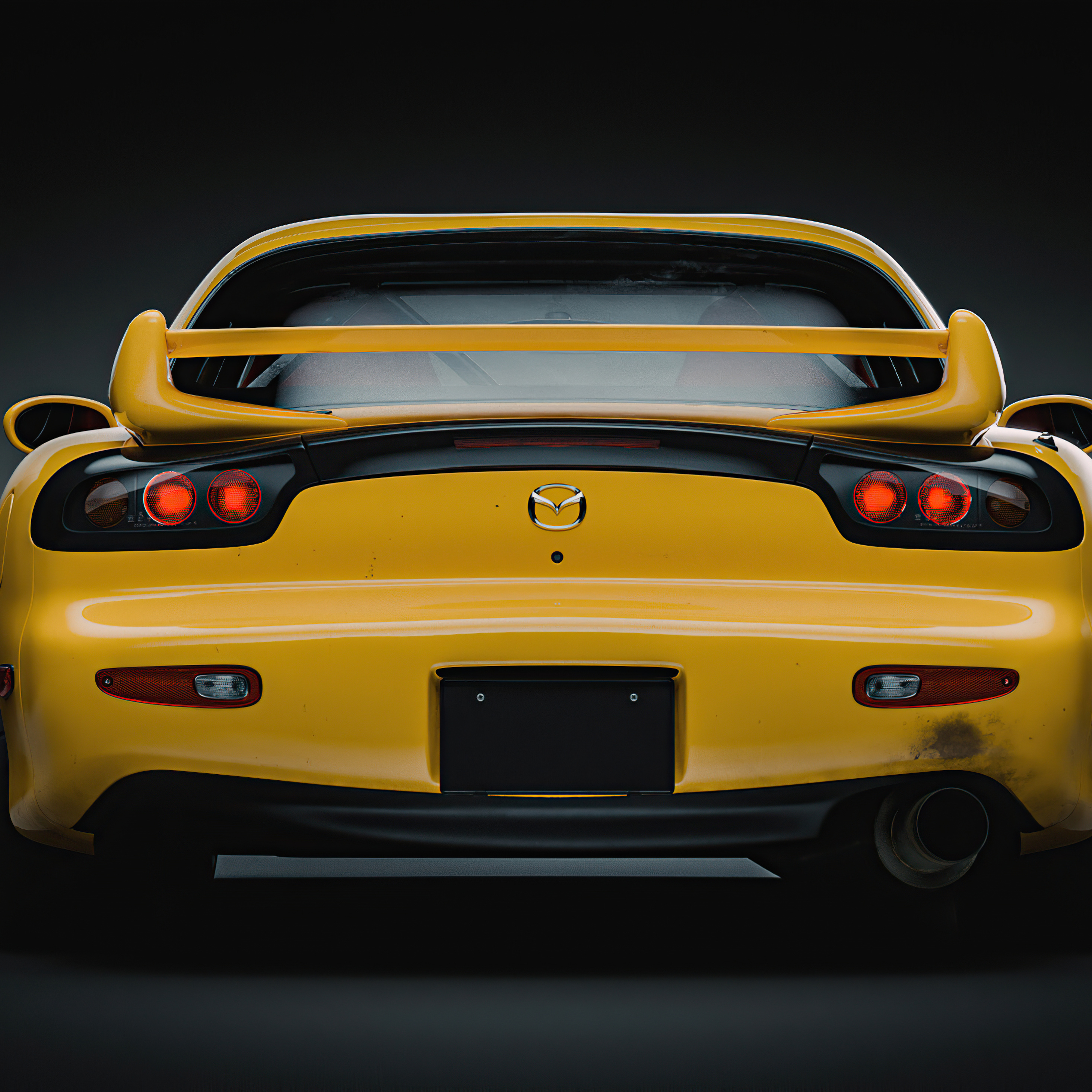 2932x2932 2002 Mazda RX 7 Spirit R 4k Rear Ipad Pro Retina Display ,HD ...