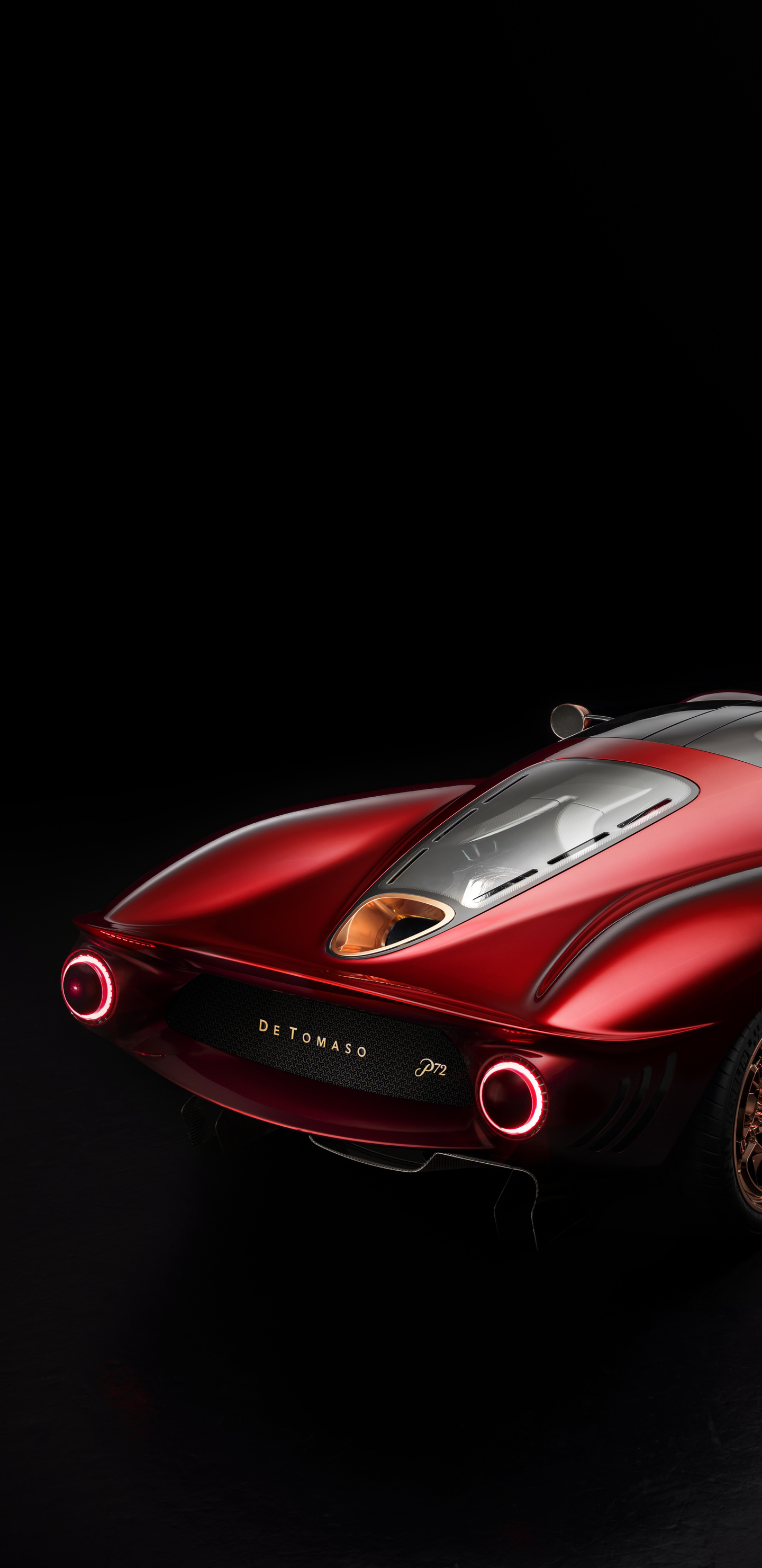 1440x2960 2019 De Tomaso P72 Rear Samsung Galaxy Note 9,8, S9,S8,S8 ...