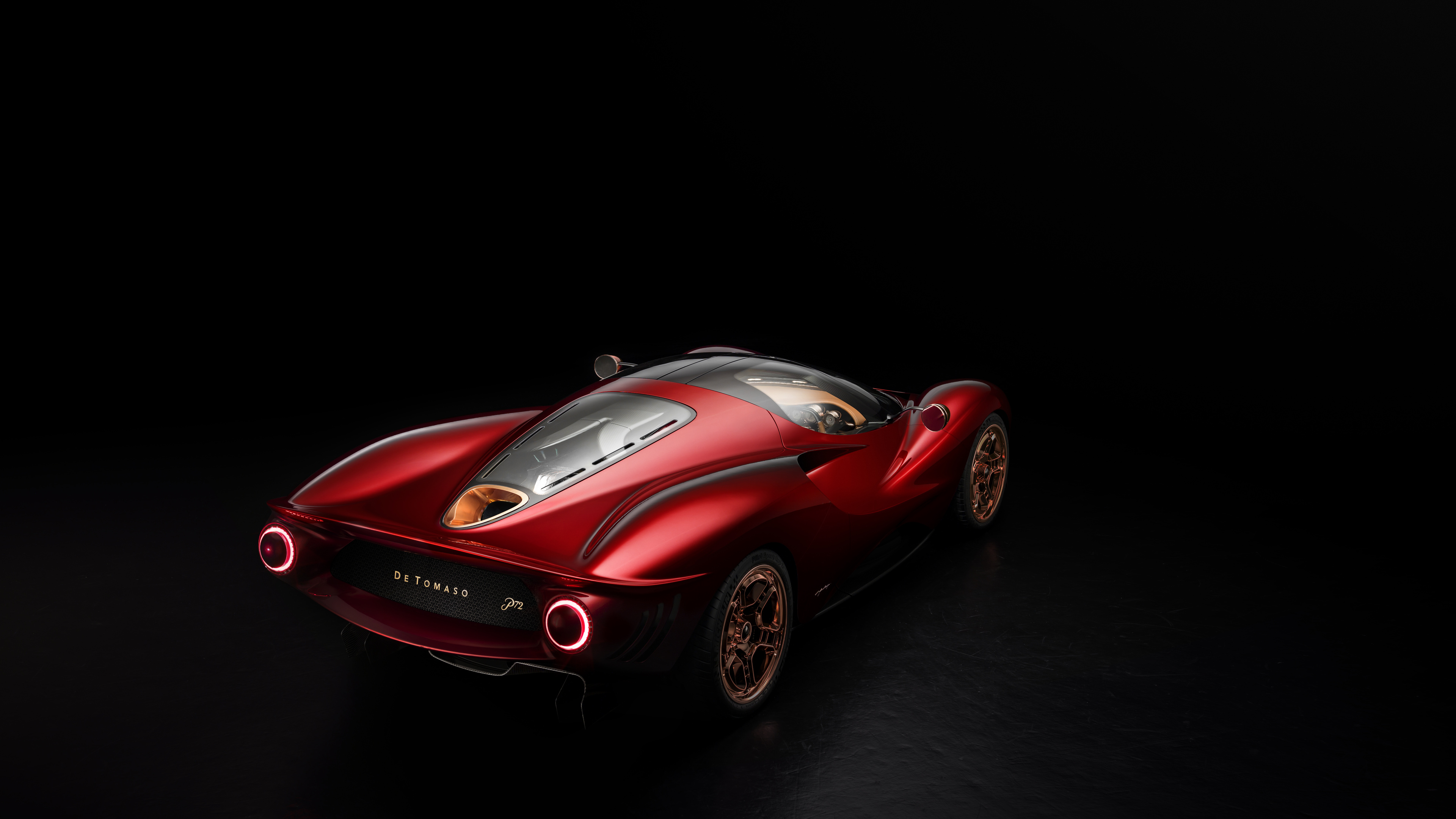 3840x2160 2019 De Tomaso P72 Rear 4K ,HD 4k Wallpapers,Images ...