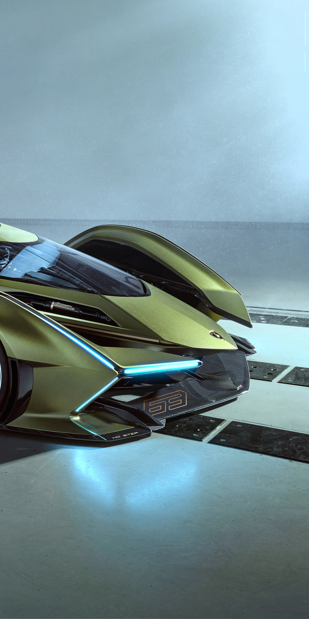 1080x2160 2019 Lamborghini Lambo V12 Vision Gran Turismo 8k One Plus 5T ...