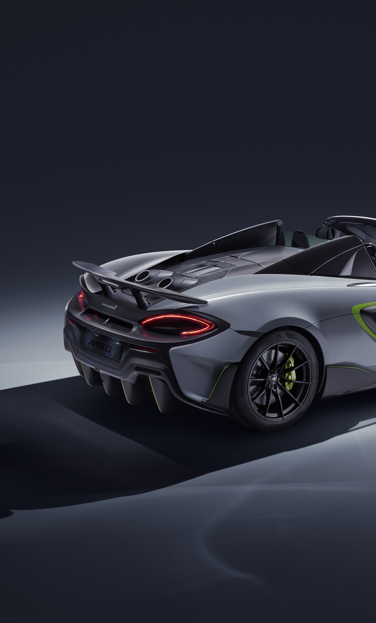 1280x2120 2019 McLaren 600LT Spider Rear View iPhone 6+ ,HD 4k ...