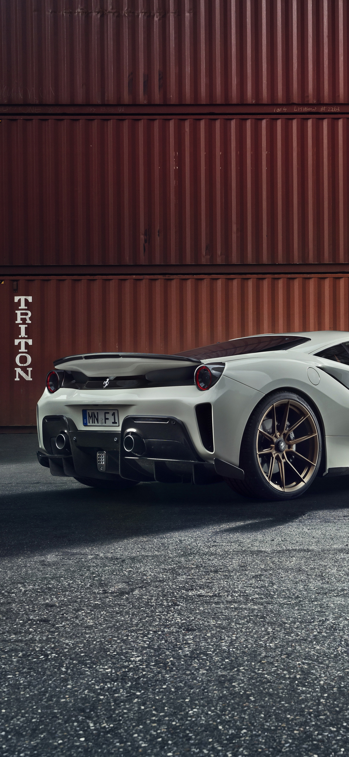 1125x2436 2019 Novitec Ferrari 488 Pista Side View Iphone XS,Iphone 10 ...