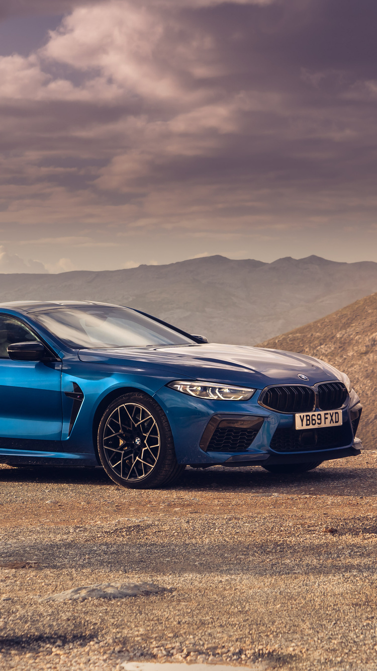 750x1334 2020 BMW M8 Competition Coupe Side View 5k iPhone 6, iPhone 6S ...