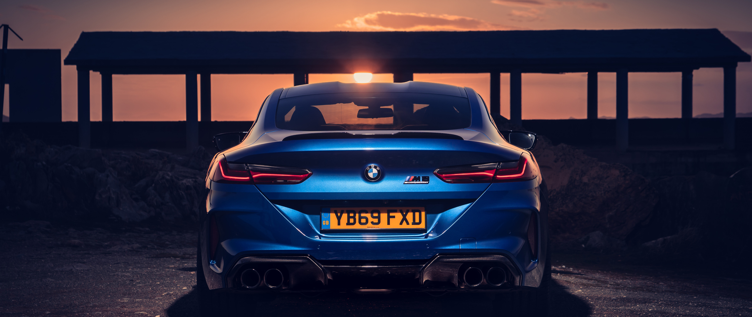 2560x1080 2020 BMW M8 Competition Rear View 5k Wallpaper,2560x1080 ...