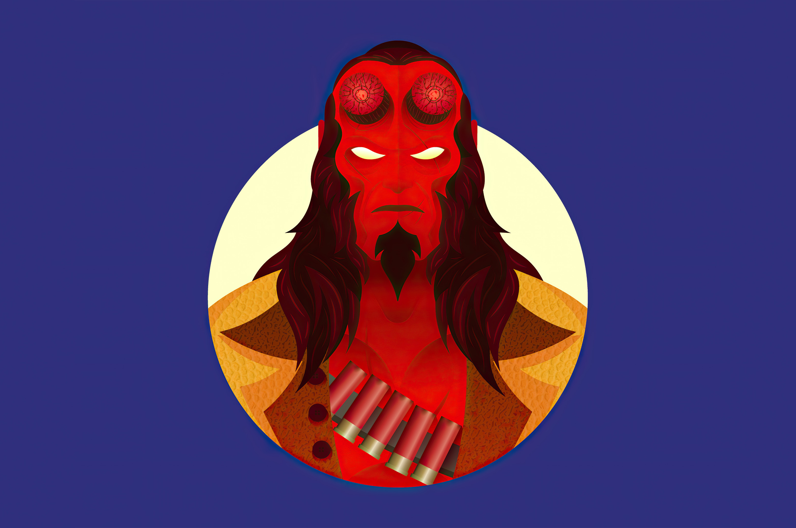 2560x1700 2020 Hellboy Minimalism 4k Chromebook Pixel ,HD 4k Wallpapers ...