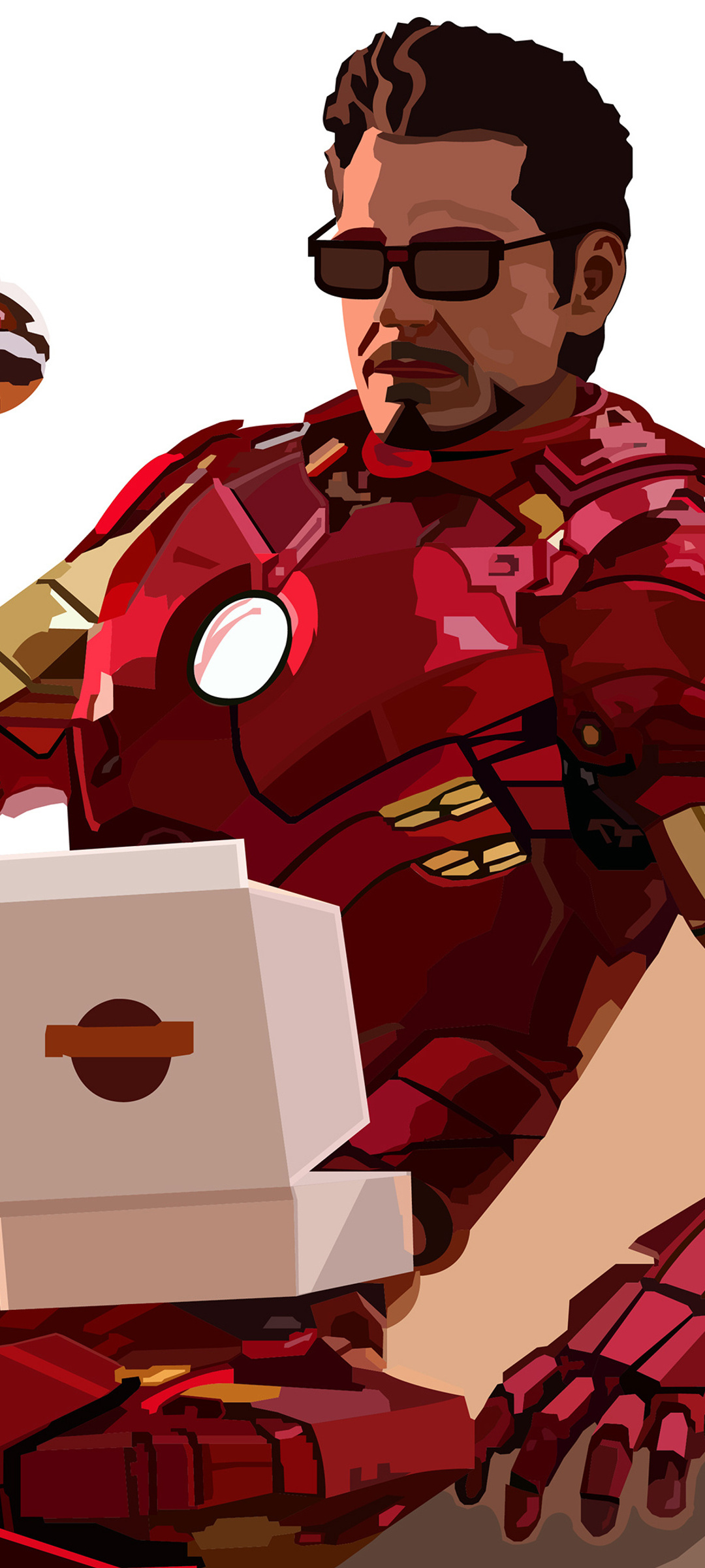 1080x2400 2020 Iron Man Eating Donuts Google Pixel 7 ,HD 4k Wallpapers ...