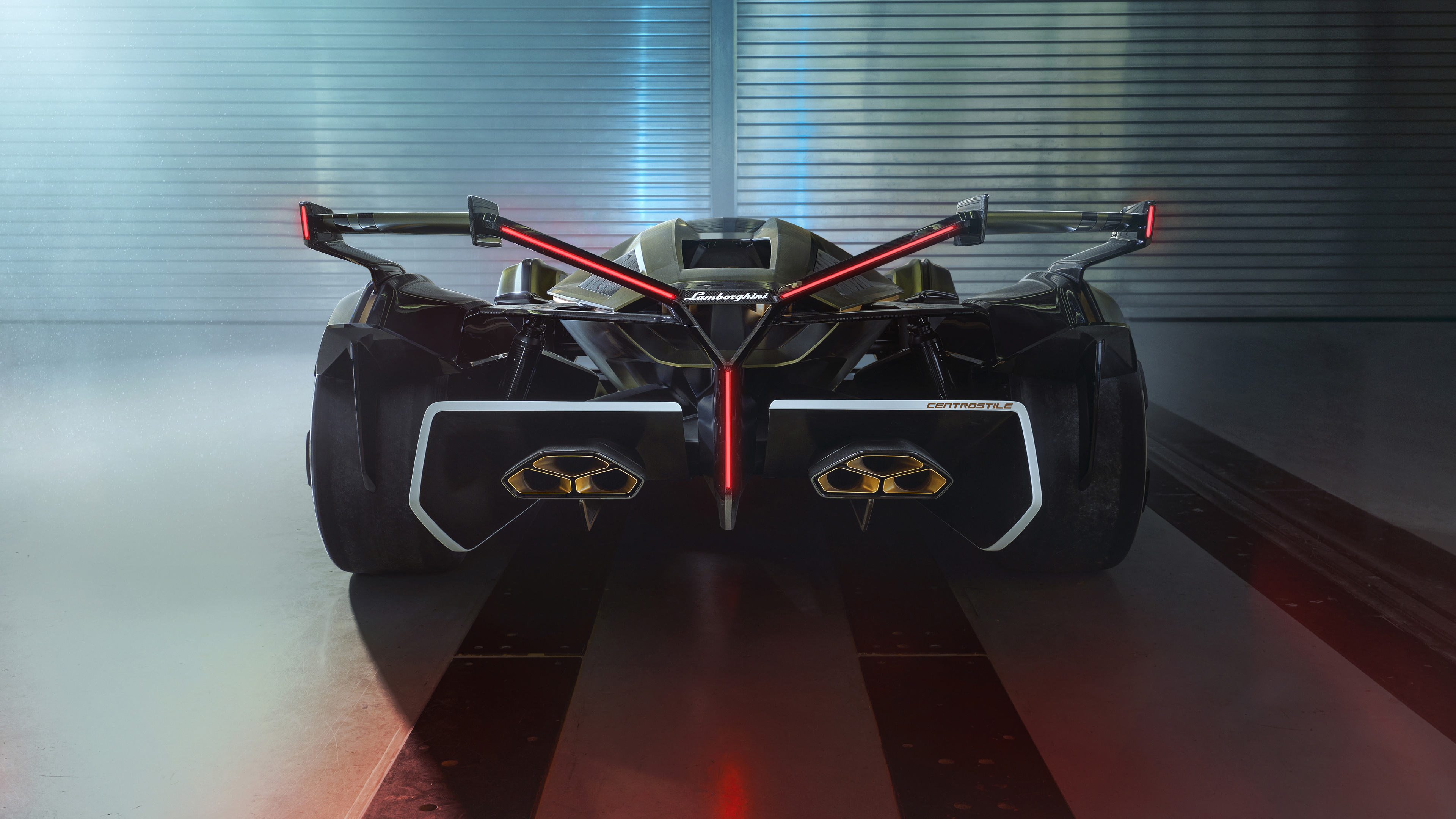 3840x2160 2020 Lamborghini Lambo V12 Vision Gran Turismo Rear 4K ,HD 4k ...