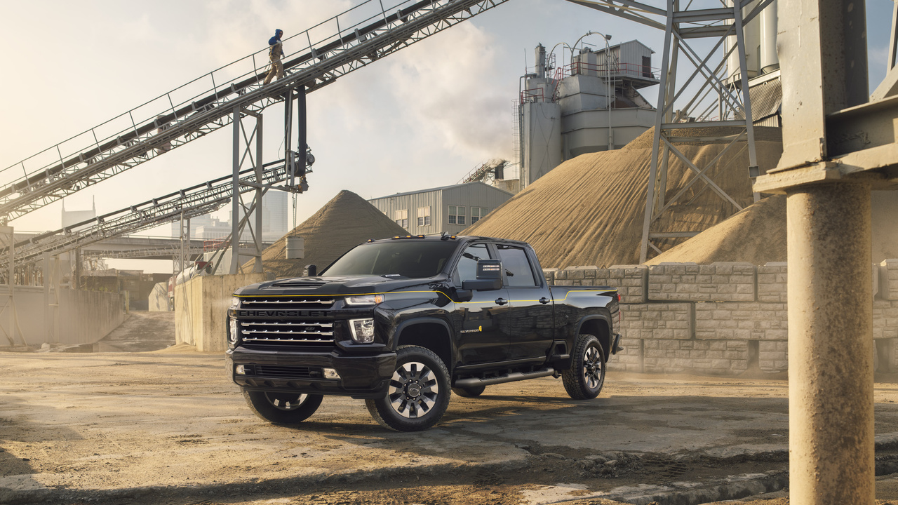 1280x720 2021 Chevrolet Silverado 2500 Front 5k 720P ,HD 4k Wallpapers ...