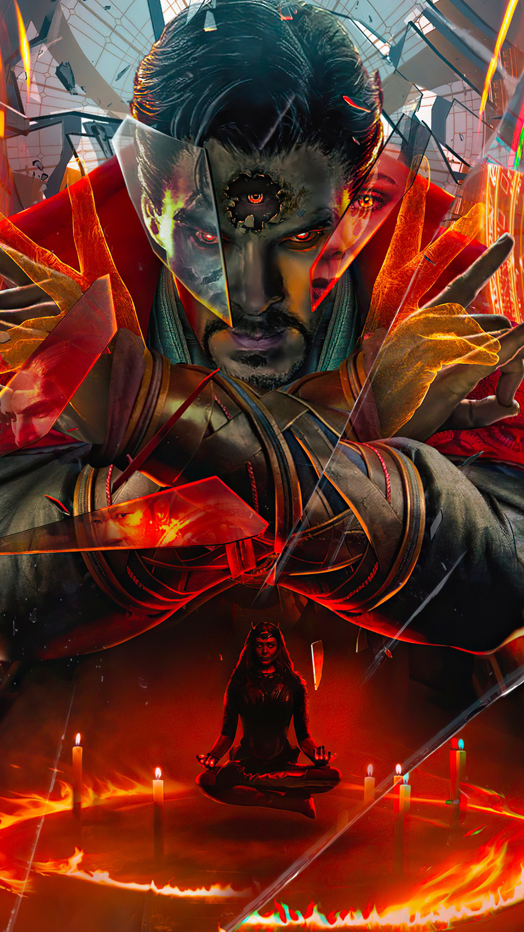 1080x1920 2022 Doctor Strange In The Multiverse Of Madness 4k Iphone 7