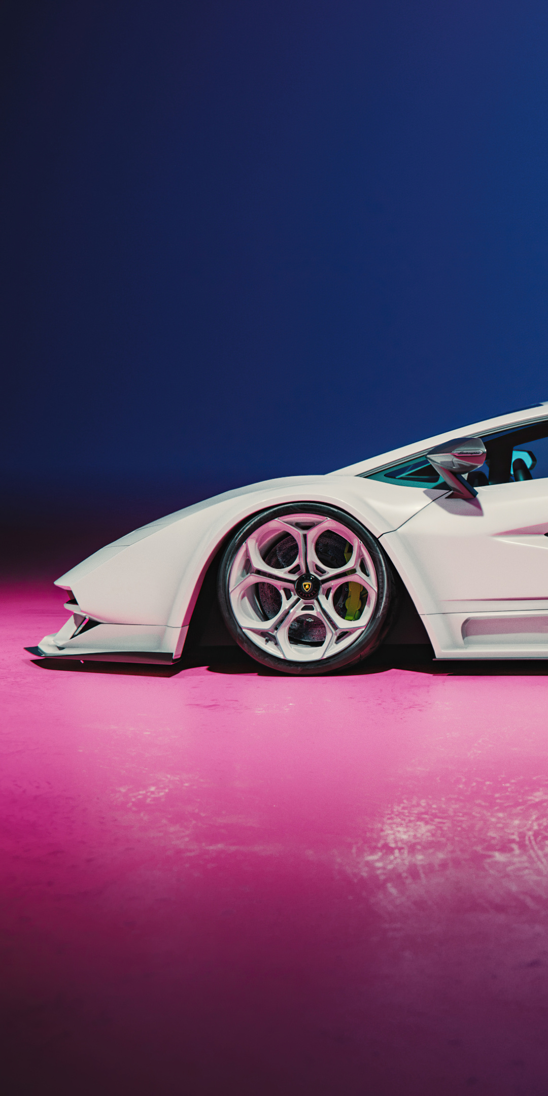 1080x2160 2022 Lamborghini Countach Concept Side View 5k One Plus 5T ...