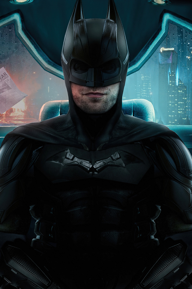 640x960 2022 The Batman Art 4k iPhone 4, iPhone 4S HD 4k Wallpapers ...