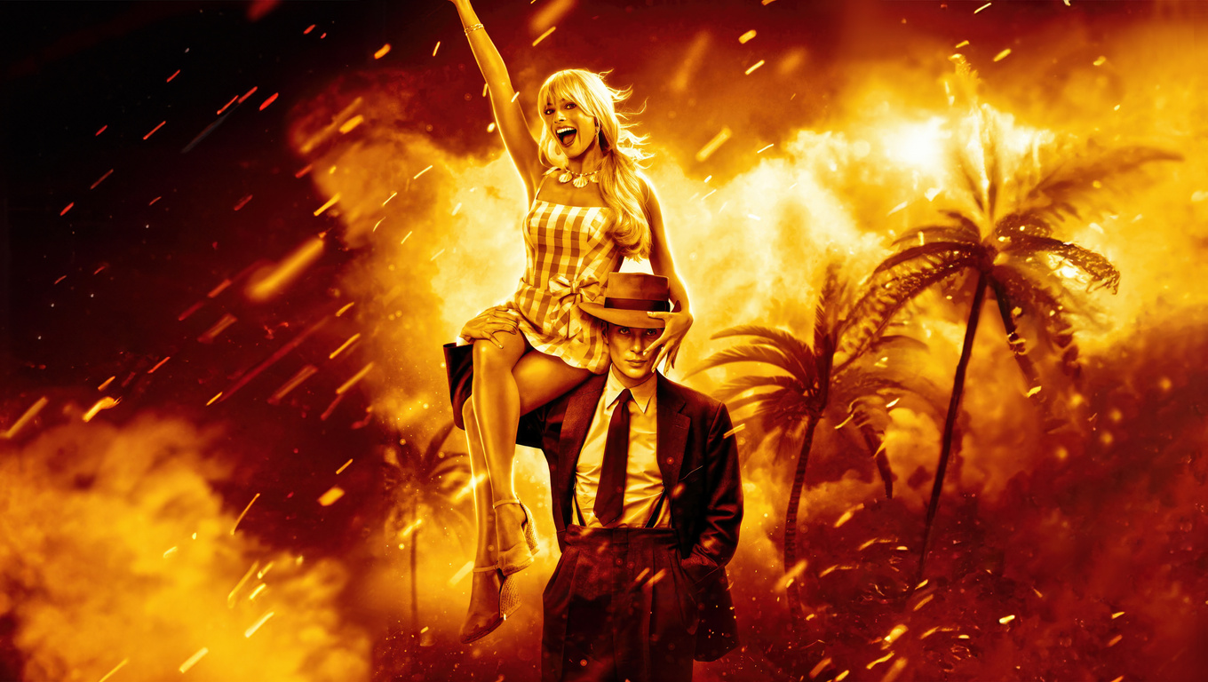 1360x768 2023 Barbenheimer Laptop HD ,HD 4k Wallpapers,Images ...