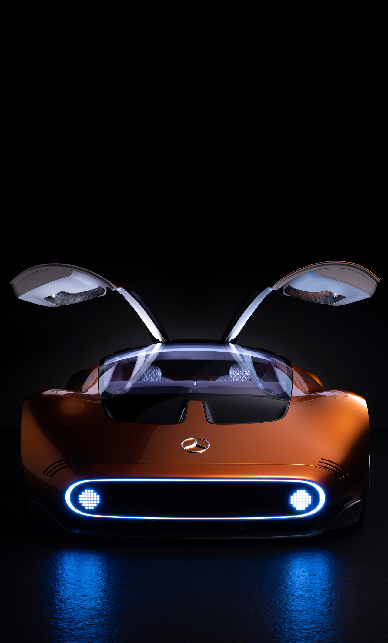 1280x2120 2023 Mercedes Benz Vision One Eleven Doors Up iPhone 6+ ,HD ...