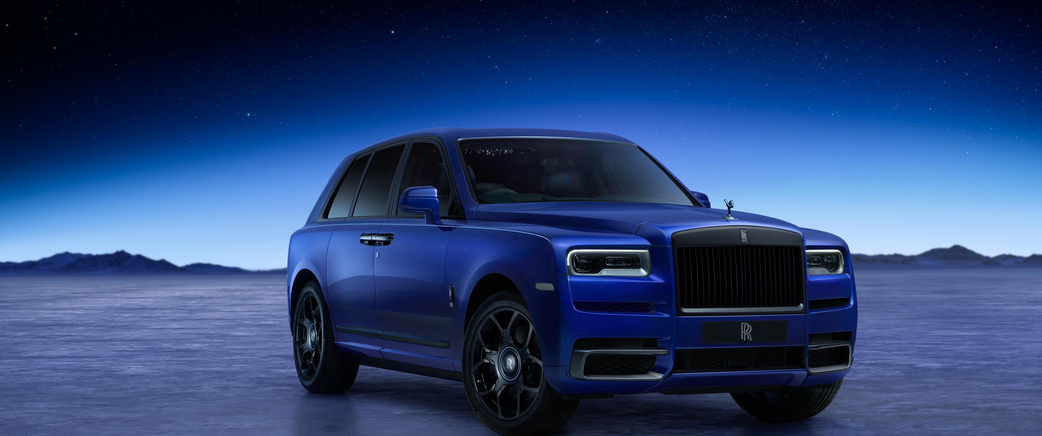 3440x1440 2023 Rolls Royce Cullinan Black Badge Blue Shadow UltraWide ...