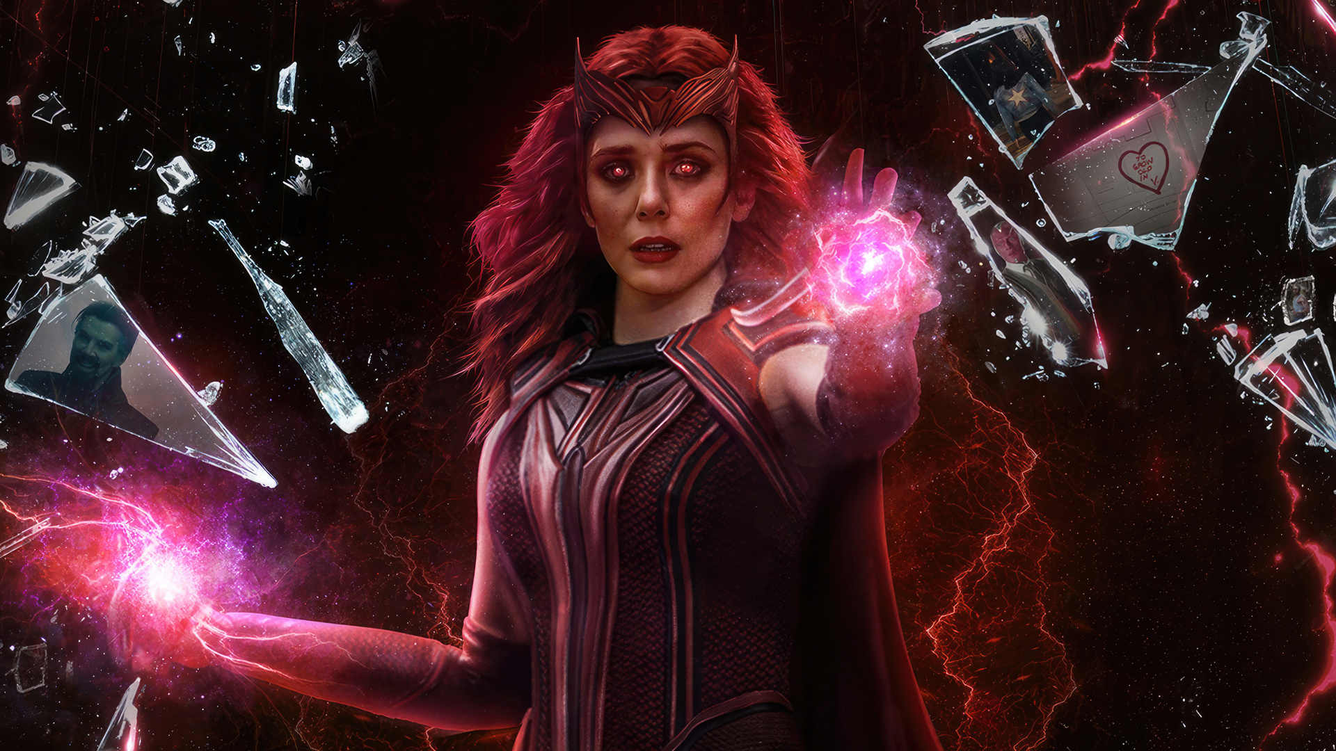 1920x1080 2023 Scarlet Witch Artwork Laptop Full HD 1080P ,HD 4k ...