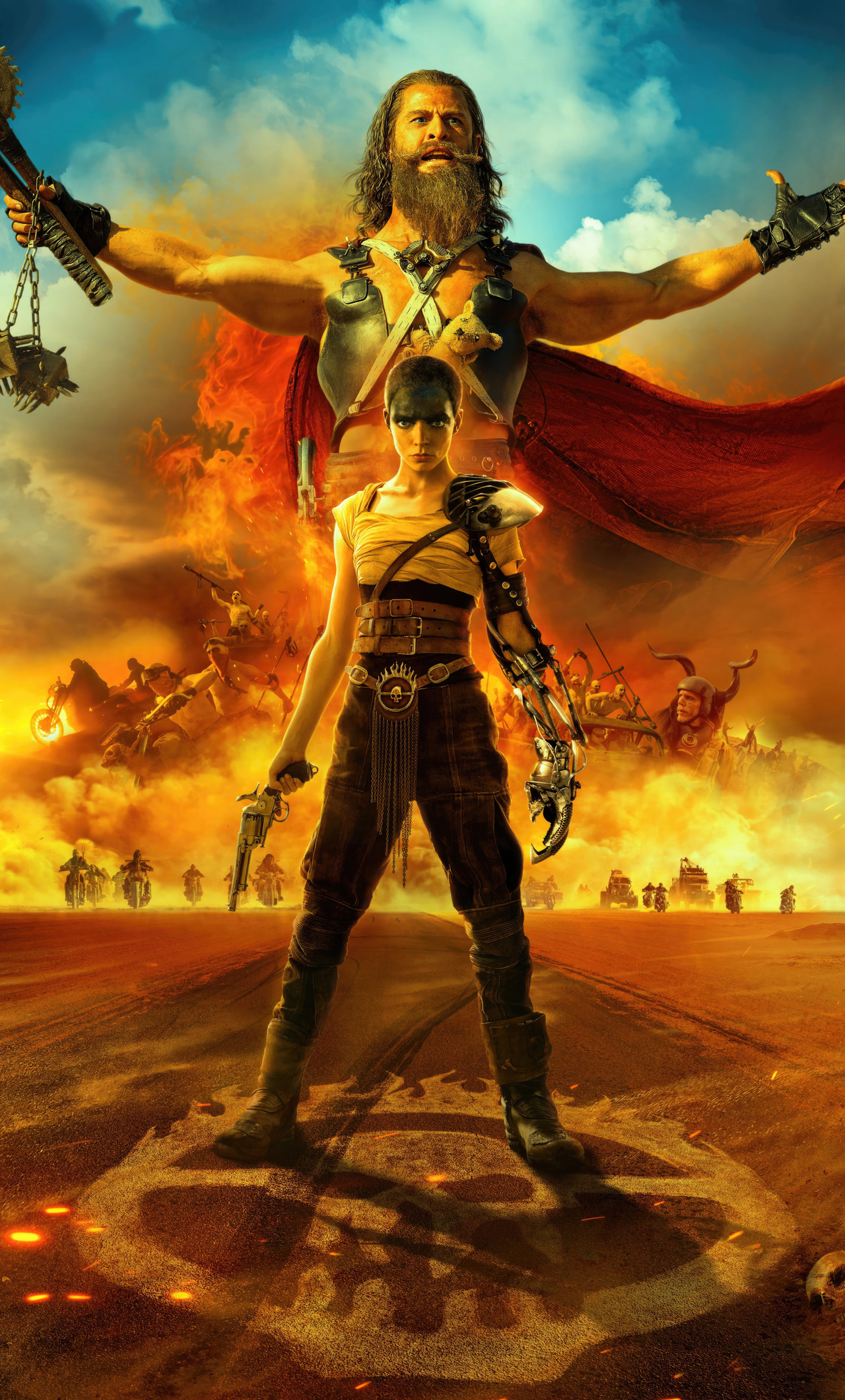 1280x2120 2024 Furiosa A Mad Max Saga Movie iPhone 6+ ,HD 4k Wallpapers ...
