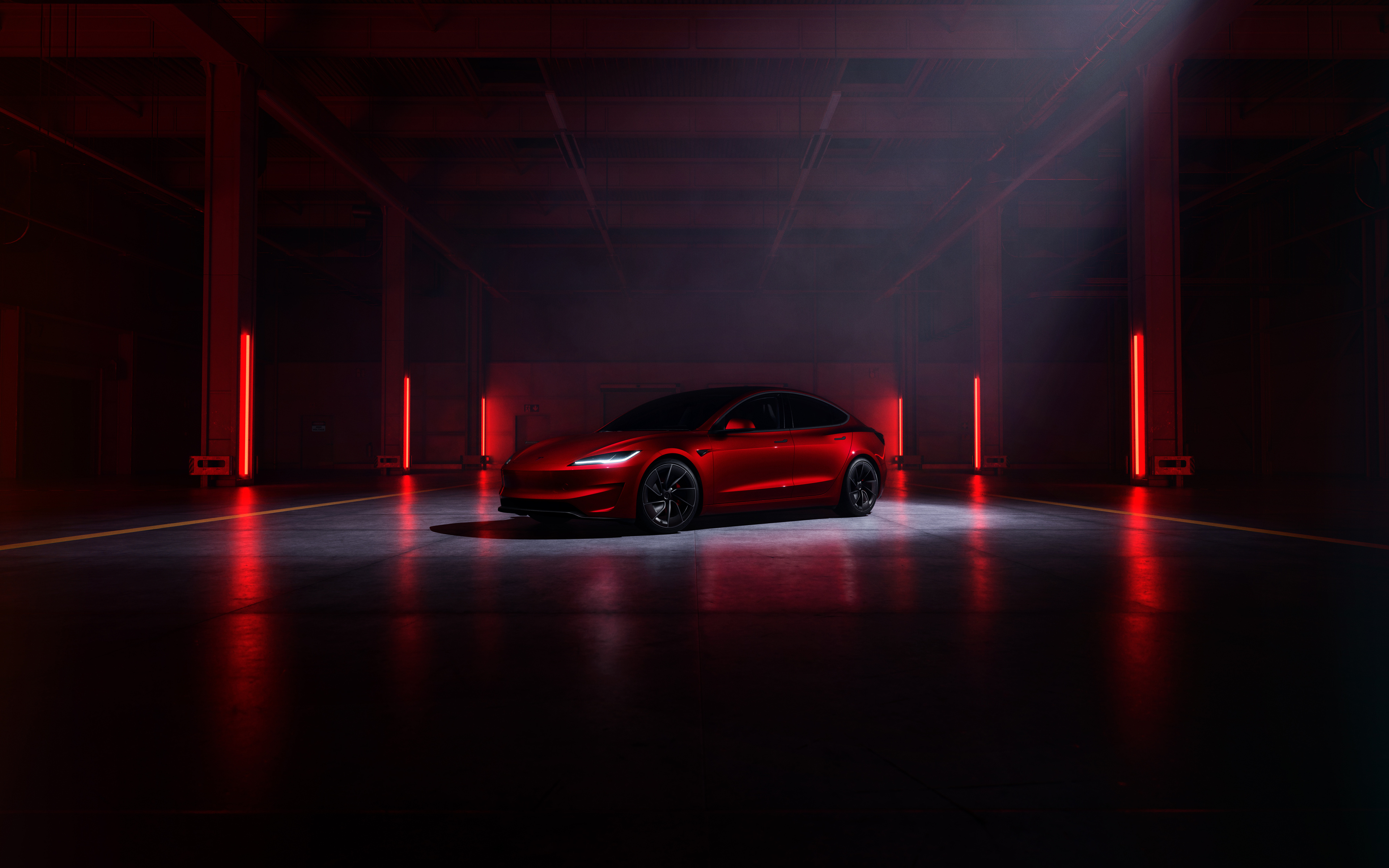 3840x2400 2024 Tesla Model 3 Performance 4k 4K ,HD 4k Wallpapers,Images ...