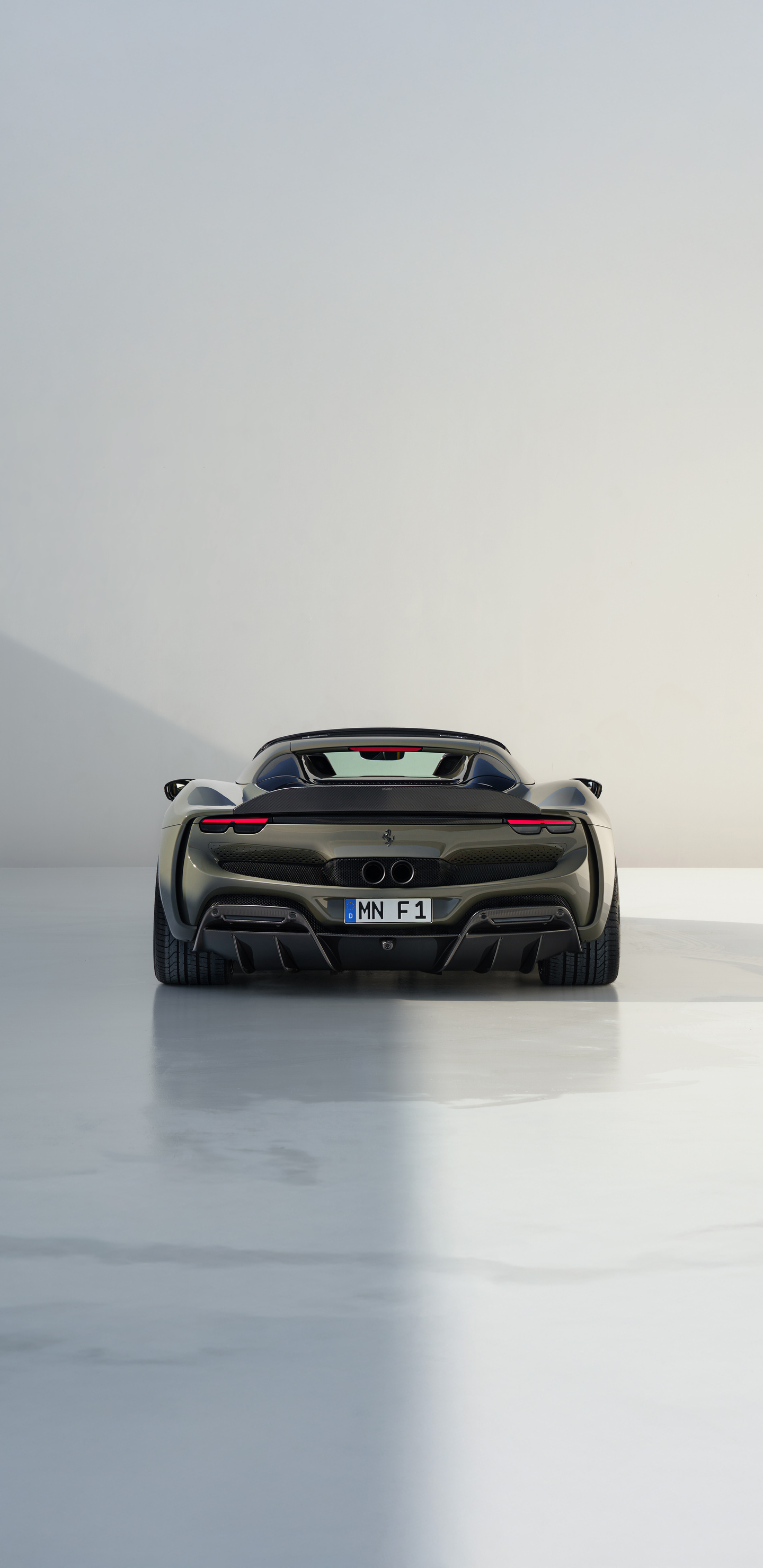 1440x2960 2025 Novitec Ferrari 296 Gtb Rear View Samsung Galaxy Note 9 ...