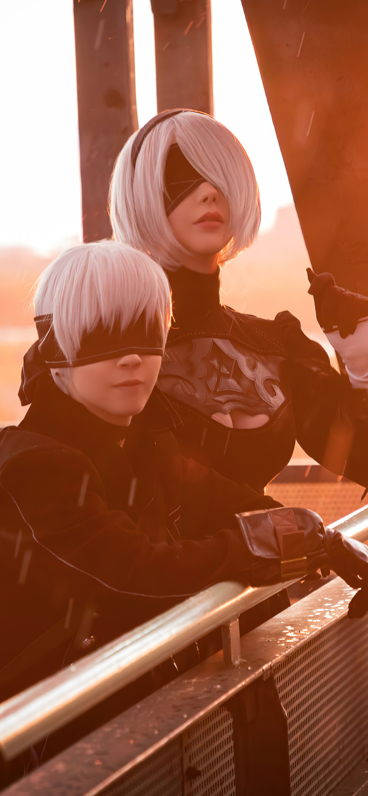 1242x2688 2b 9s Nier Automata Cosplay 5k Iphone Xs Max Hd 4k Wallpapers