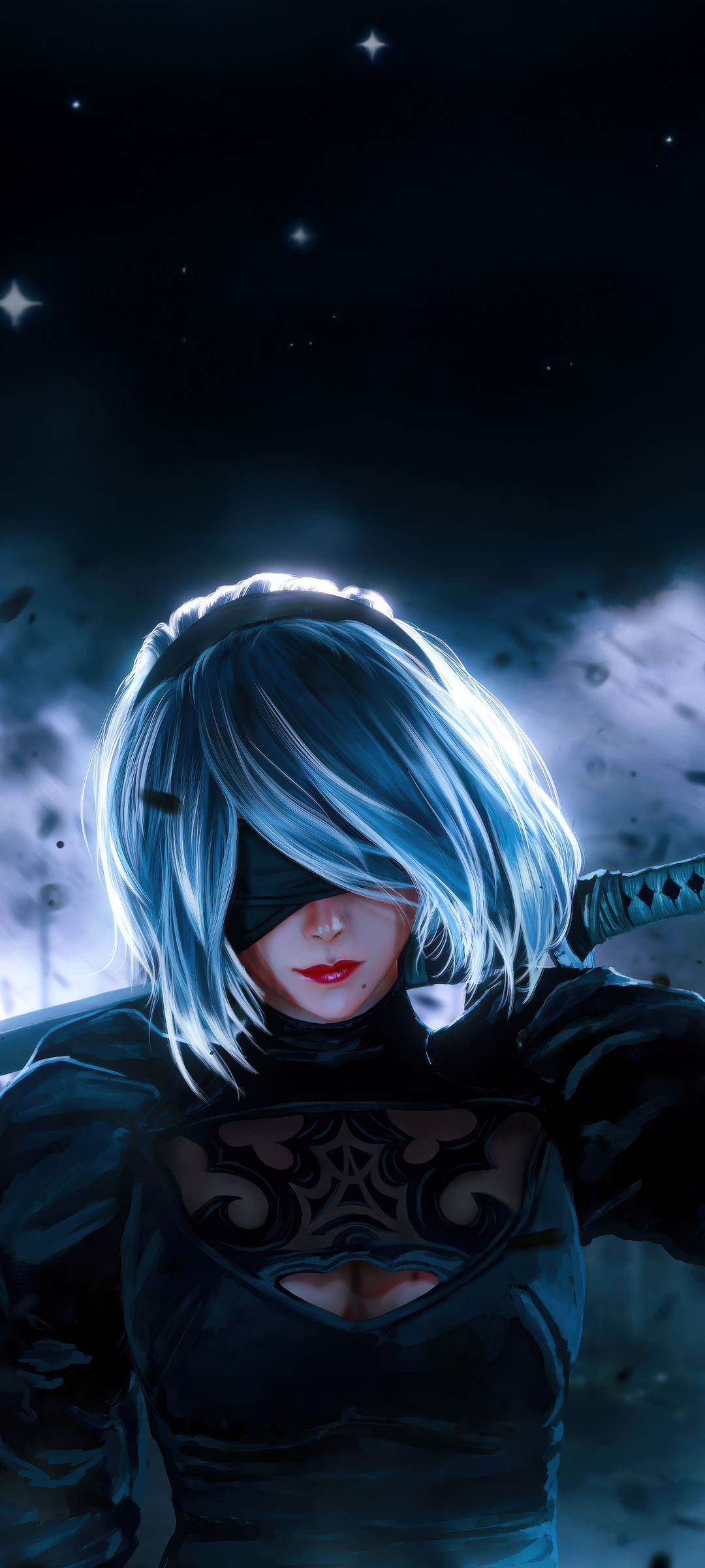 1080x2400 2b Automata In Focus Google Pixel 7 ,HD 4k Wallpapers,Images ...