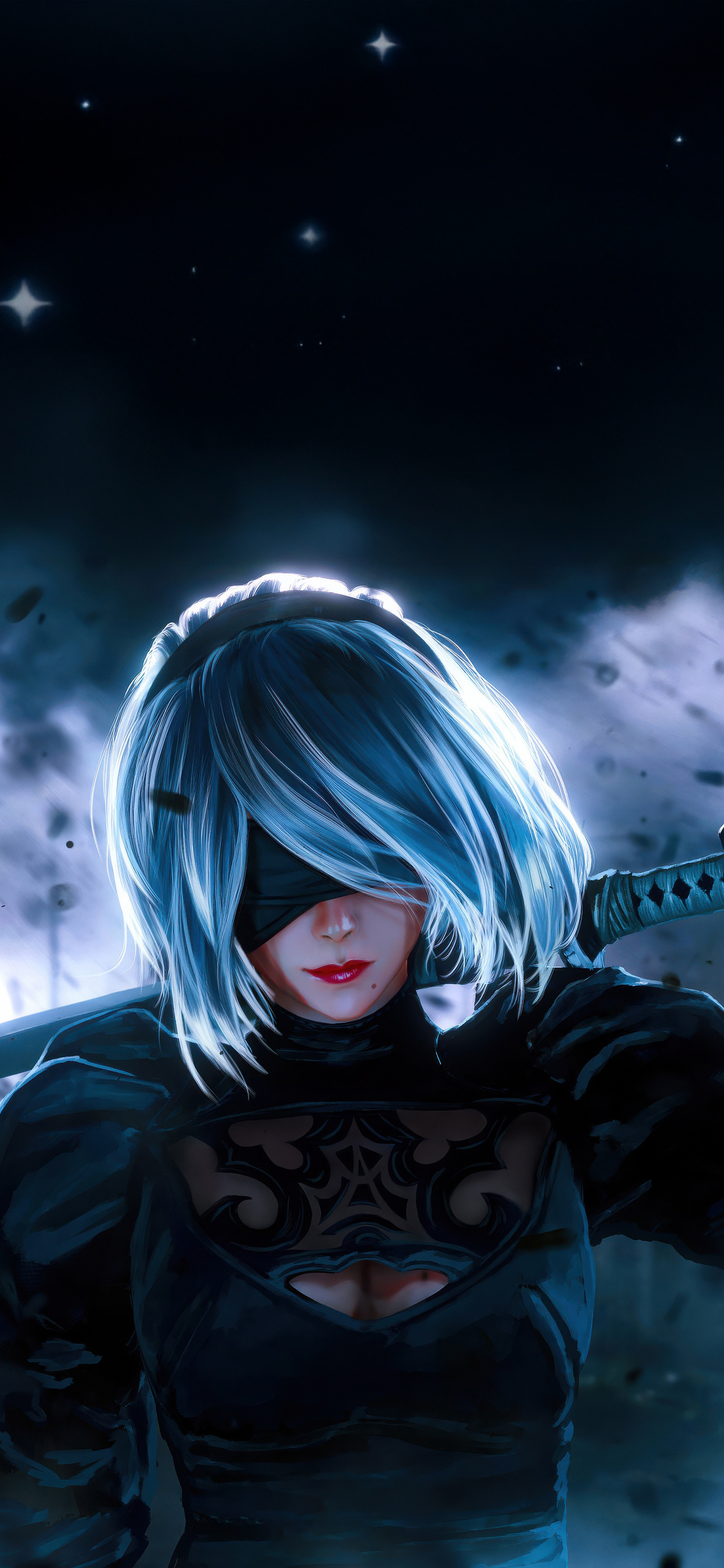 1125x2436 2b Automata In Focus Iphone XS,Iphone 10,Iphone X ,HD 4k ...