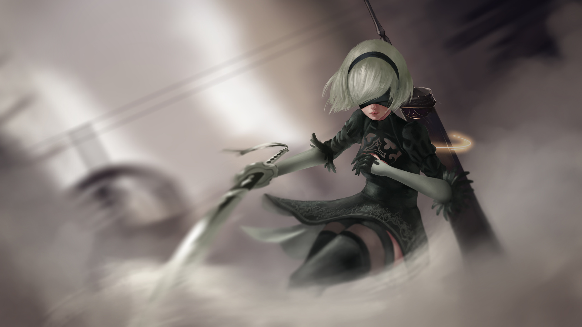 1920x1080 2B NieR Automata 5k Art Laptop Full HD 1080P ,HD 4k ...
