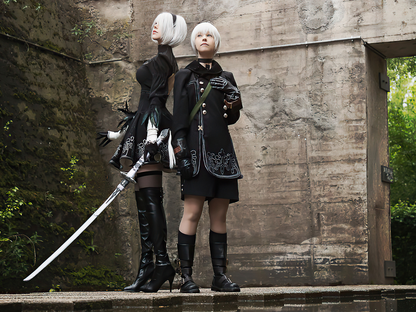 1440x1080 2B Nier Automata Cosplay 1440x1080 Resolution HD 4k ...