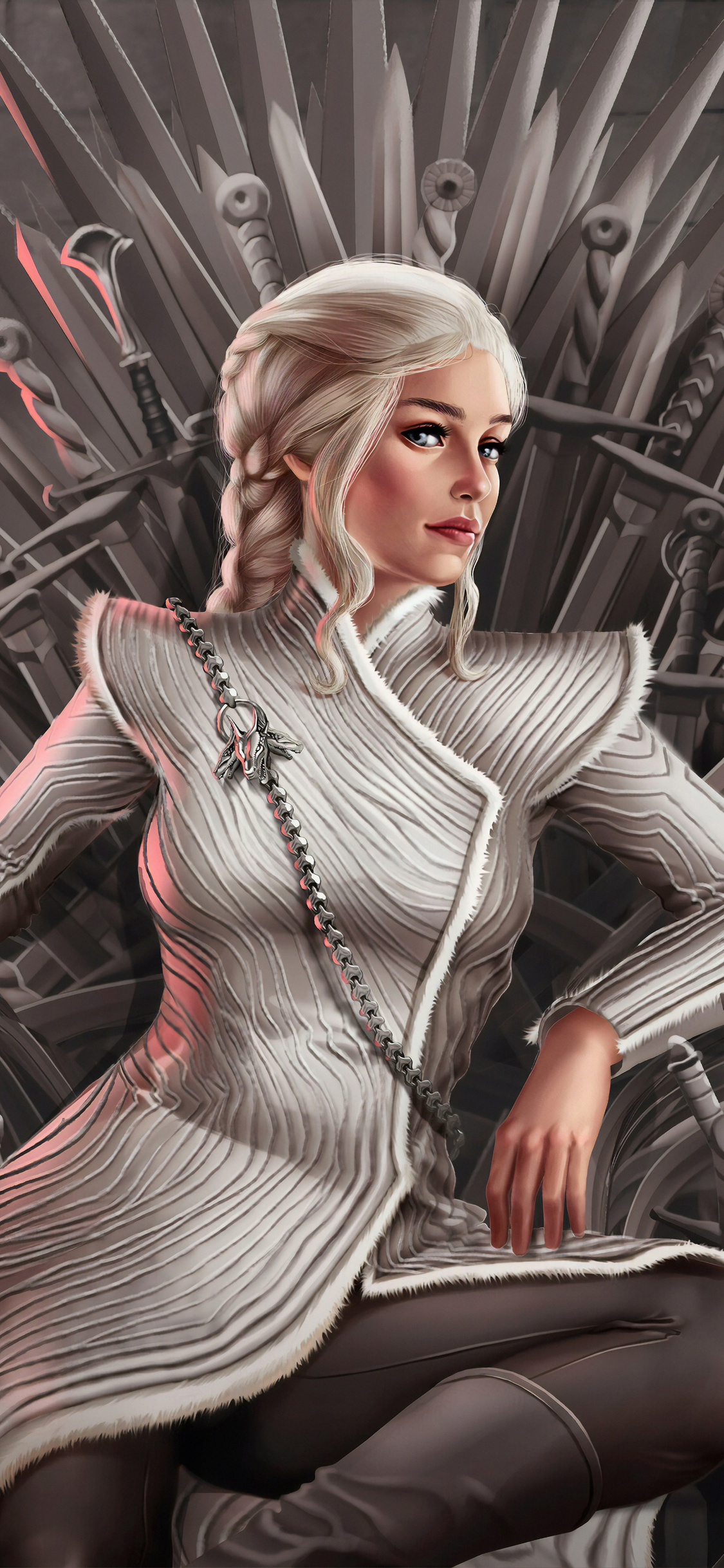 1125x2436 4k Daenerys Targaryen Art Iphone XS,Iphone 10,Iphone X ,HD 4k ...