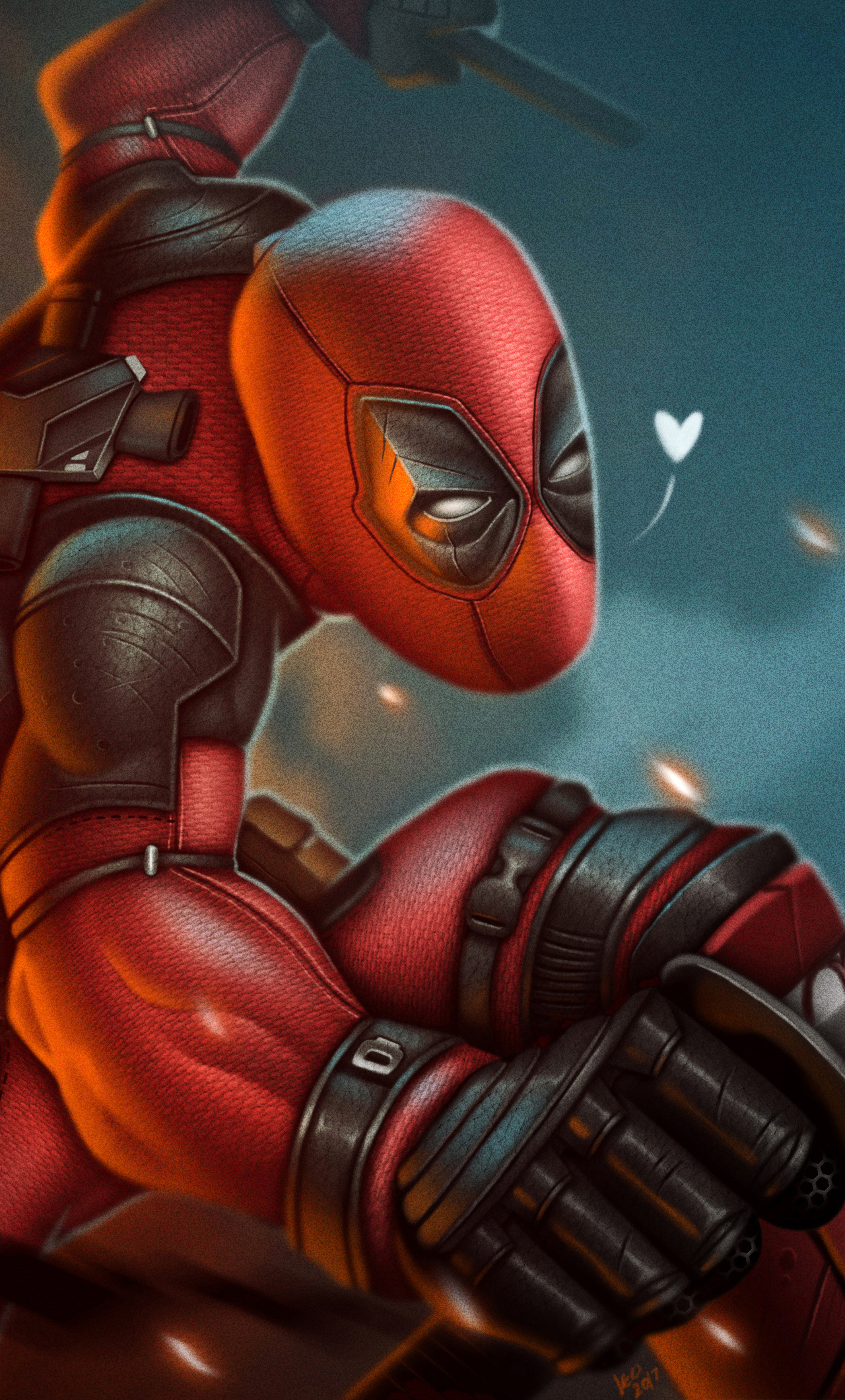 1280x2120 4k Deadpool Art iPhone 6+ HD 4k Wallpapers, Images ...
