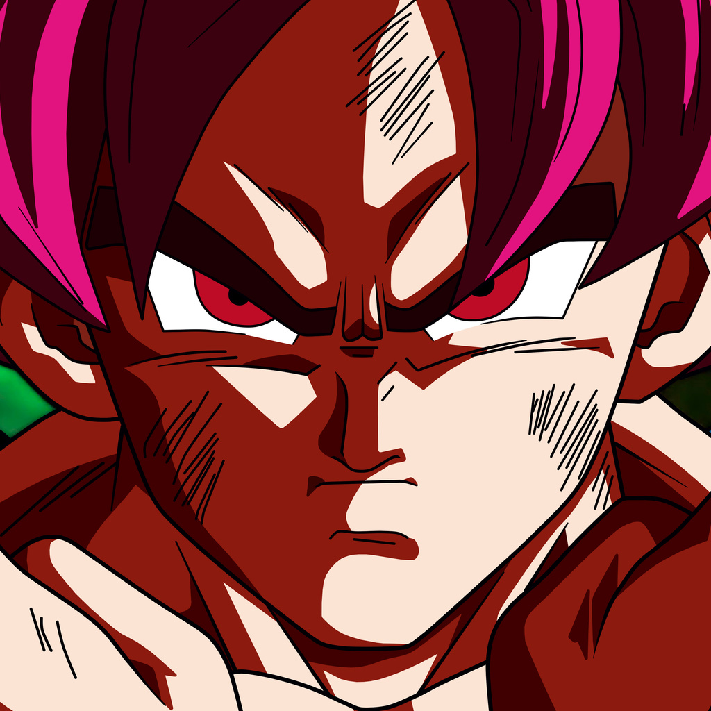 1024x1024 4k Goku Ssjg Dragon Ball Super 1024x1024 Resolution Hd 4k