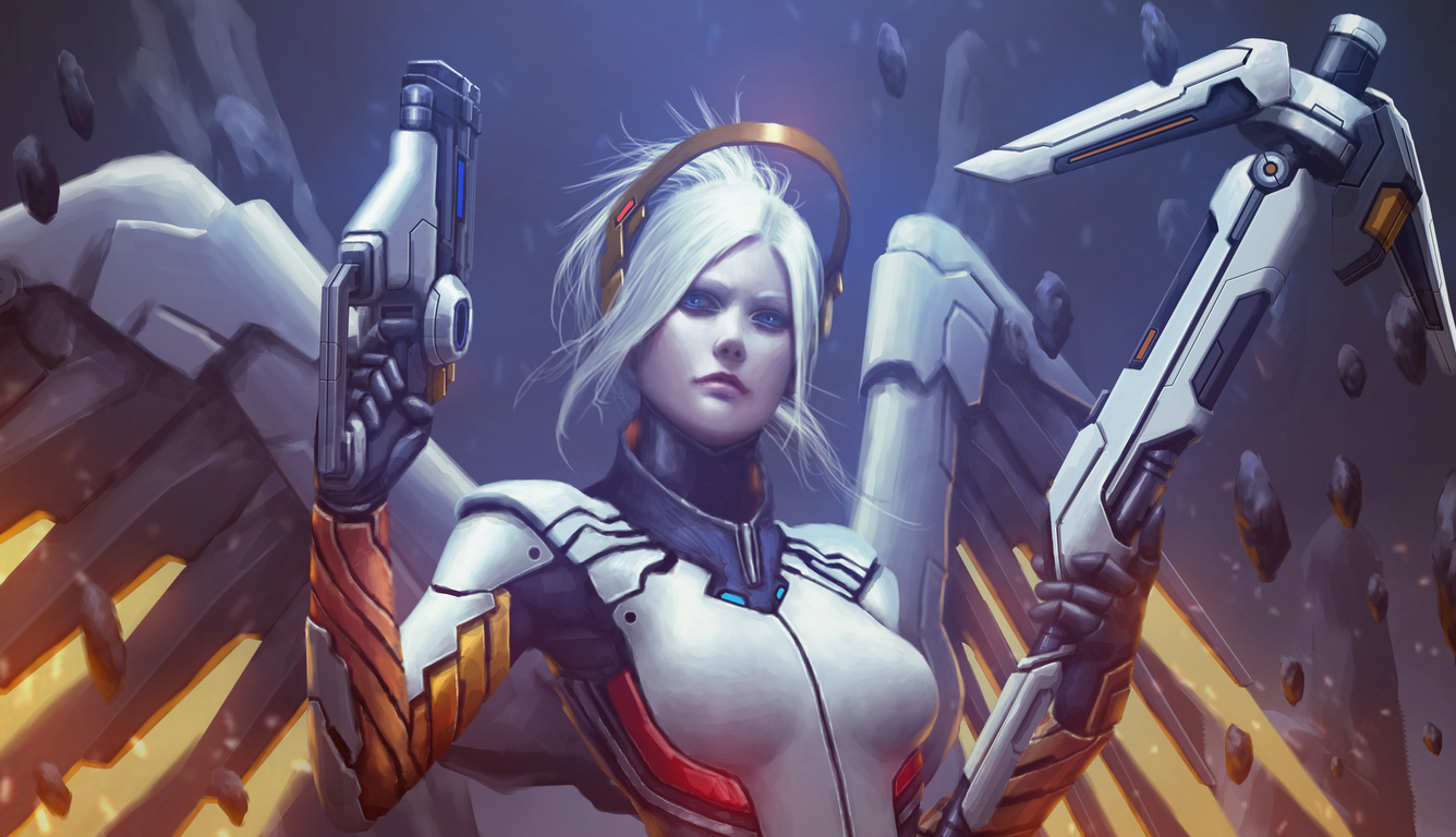1336x768 4k Mercy Overwatch 2018 Laptop HD ,HD 4k Wallpapers,Images ...