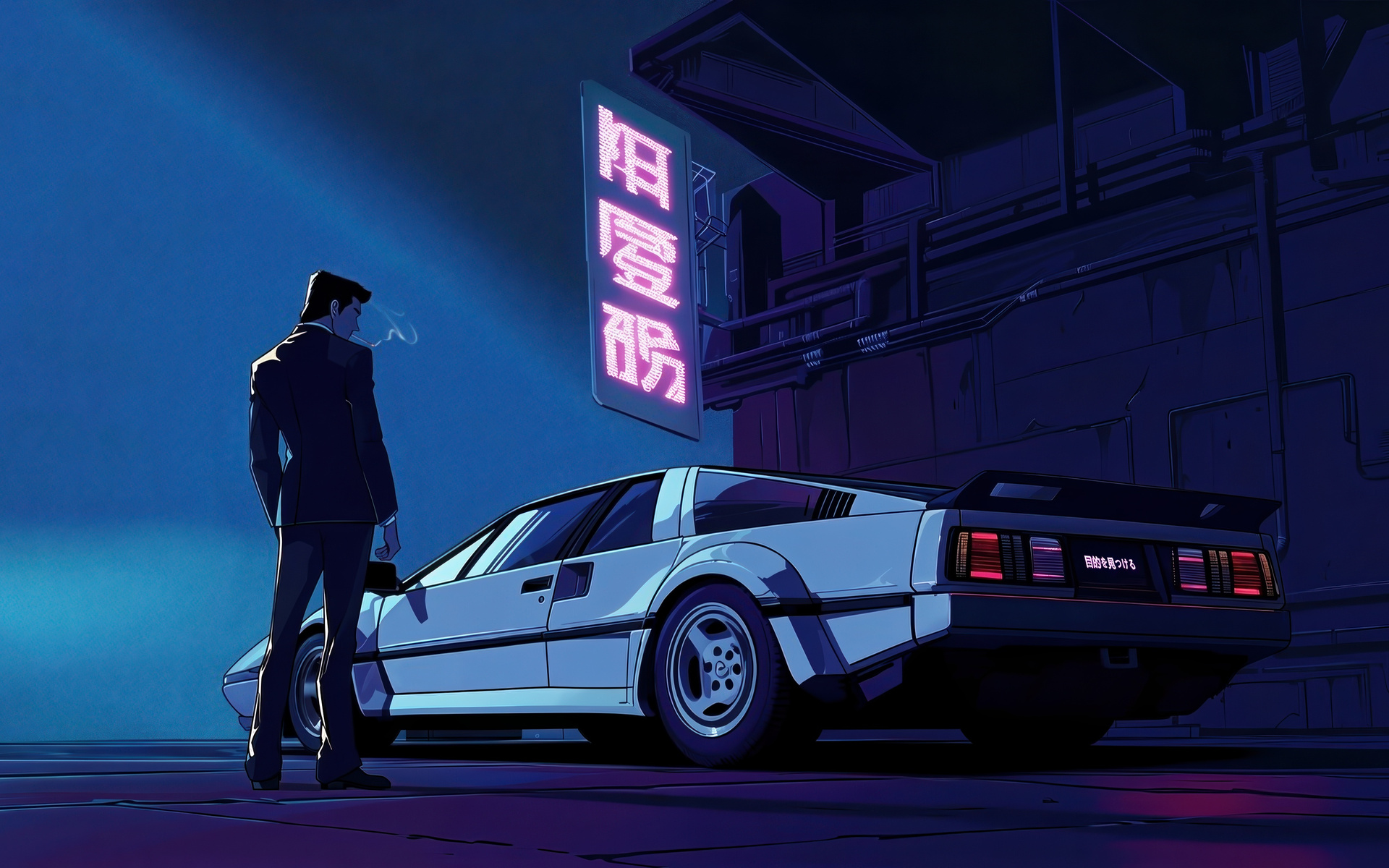 1920x1200 80s Delorean Back To The Future Vibes 1080P Resolution ,HD 4k ...