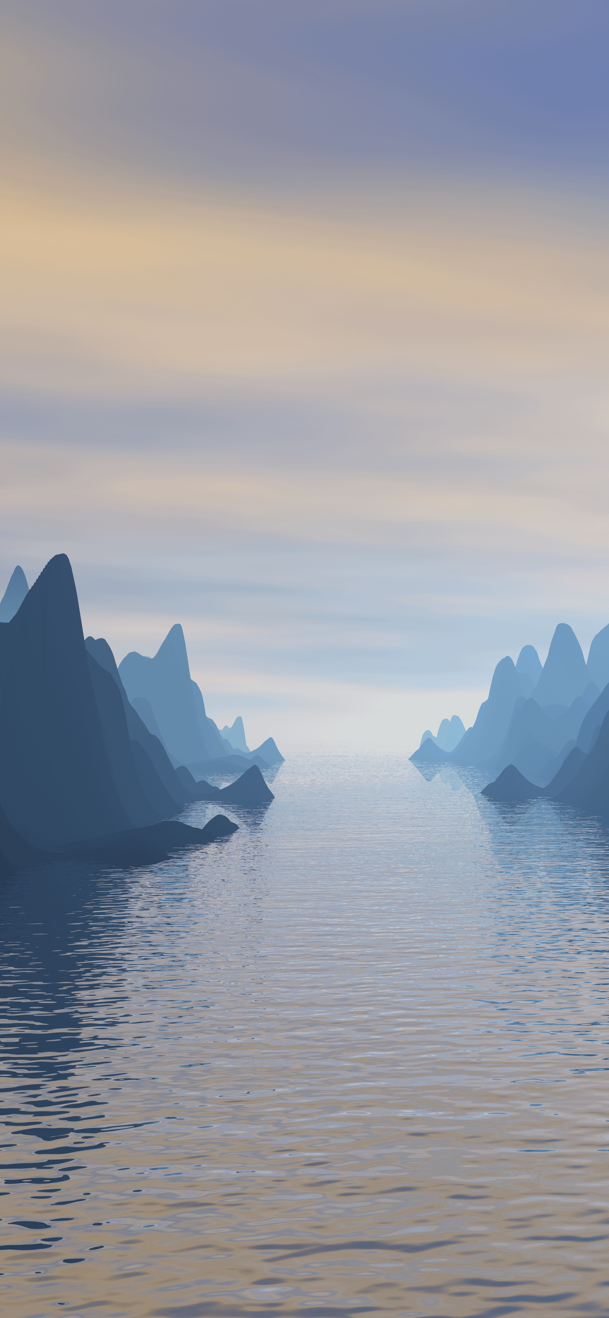 1242x2688 90s Raytraced Landscape Day Iphone Xs Max Hd 4k Wallpapers
