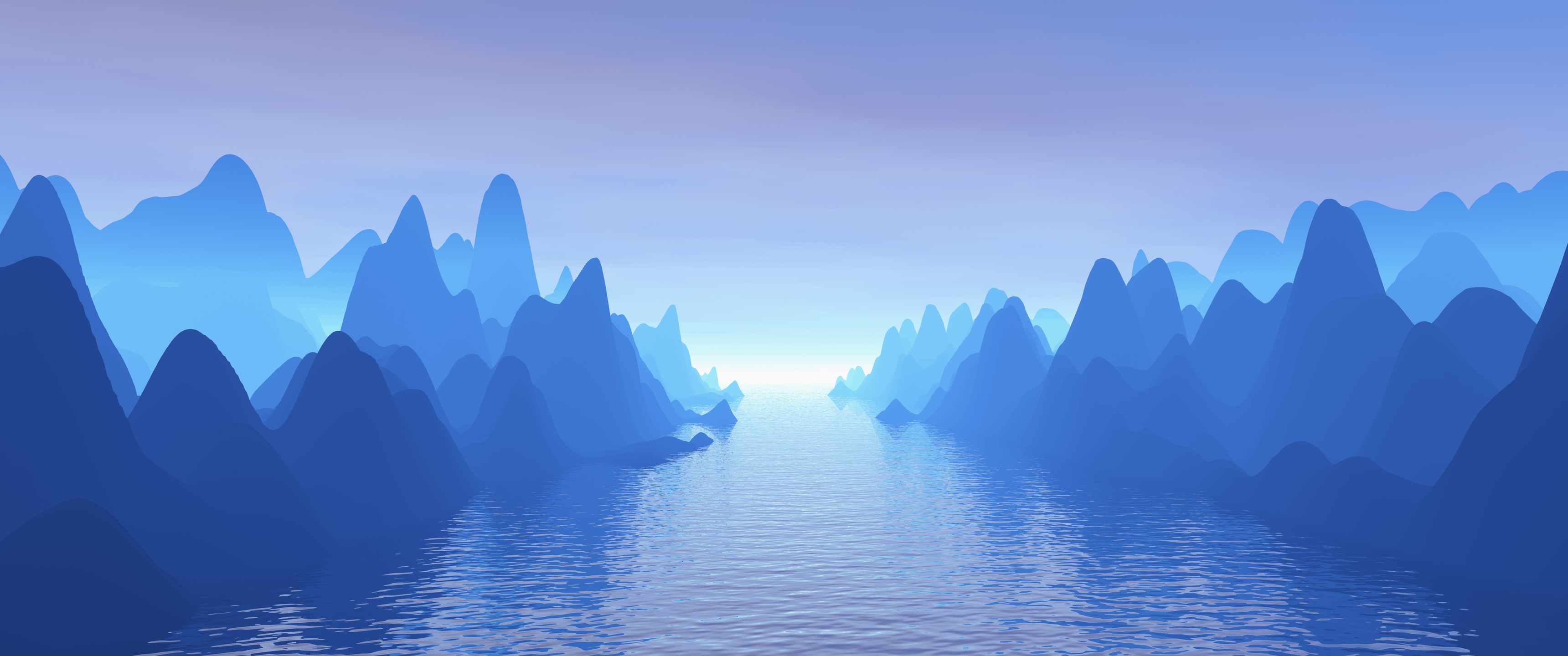 3440x1440 90s Raytraced Landscape Evening UltraWide Quad HD 1440P ,HD ...