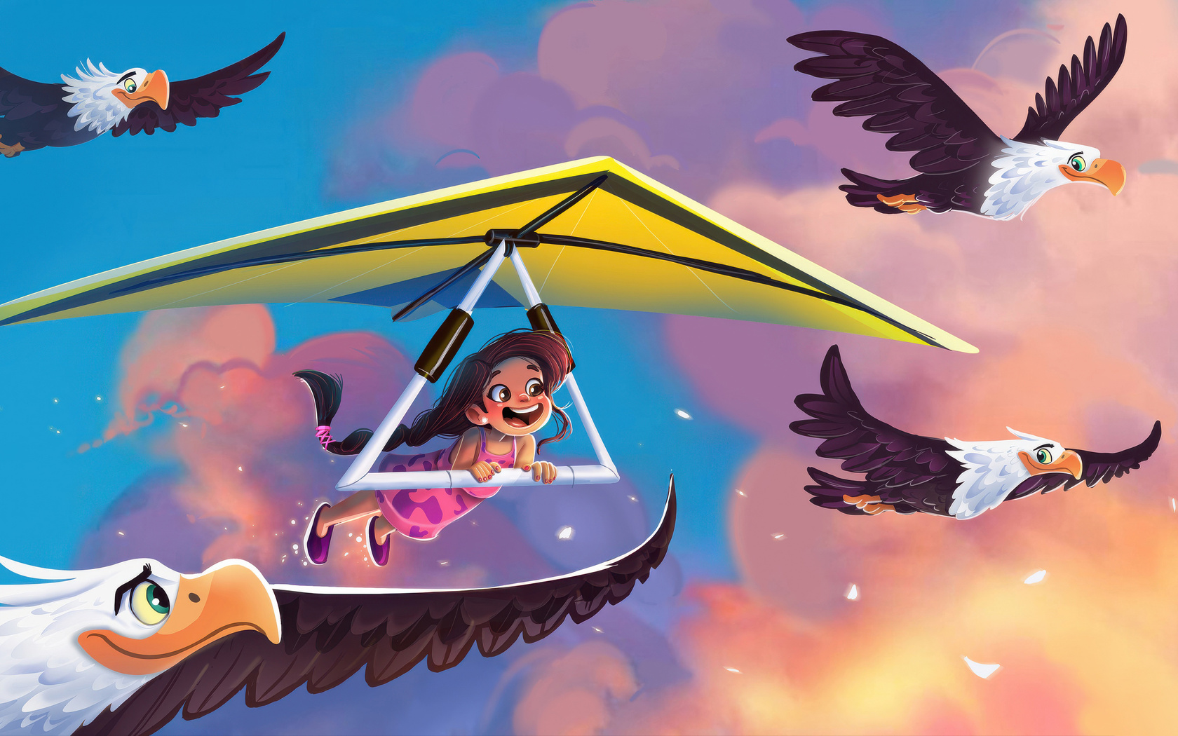 1680x1050 A Child Journey Soaring With The Eagles Wallpaper,1680x1050 Resolution HD 4k ...