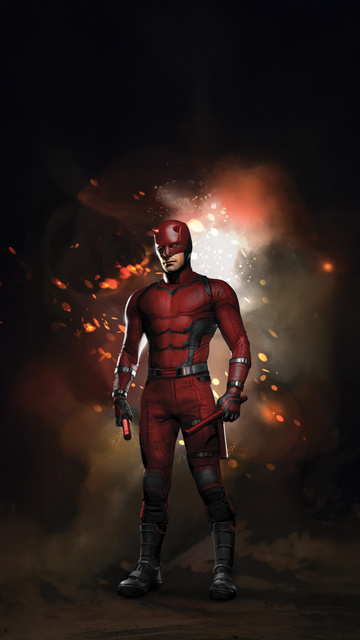 360x640 A Dynamic Daredevil Wallpaper,360x640 Resolution HD 4k ...