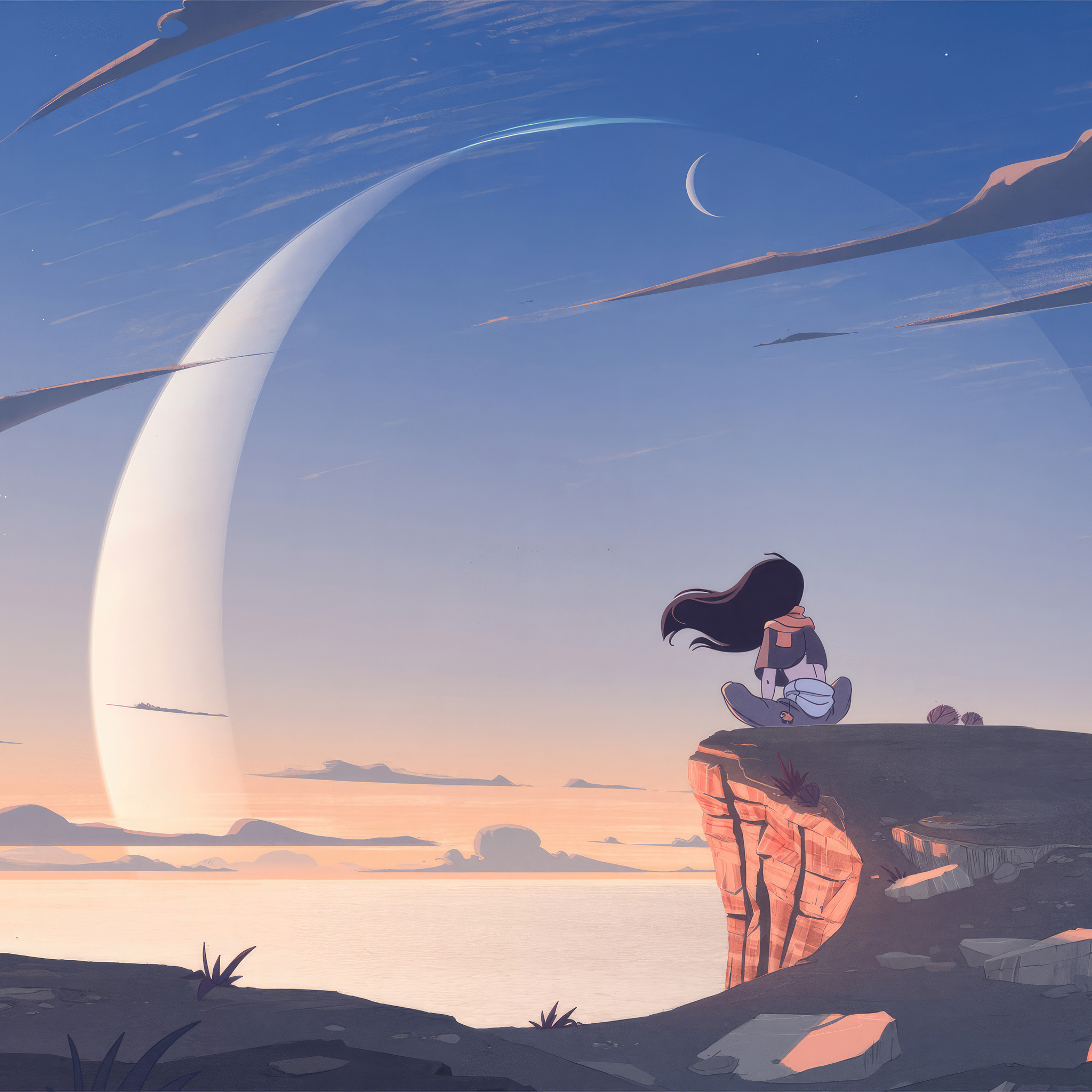 2048x2048 A Moment Of Stillness Ipad Air ,HD 4k Wallpapers,Images ...