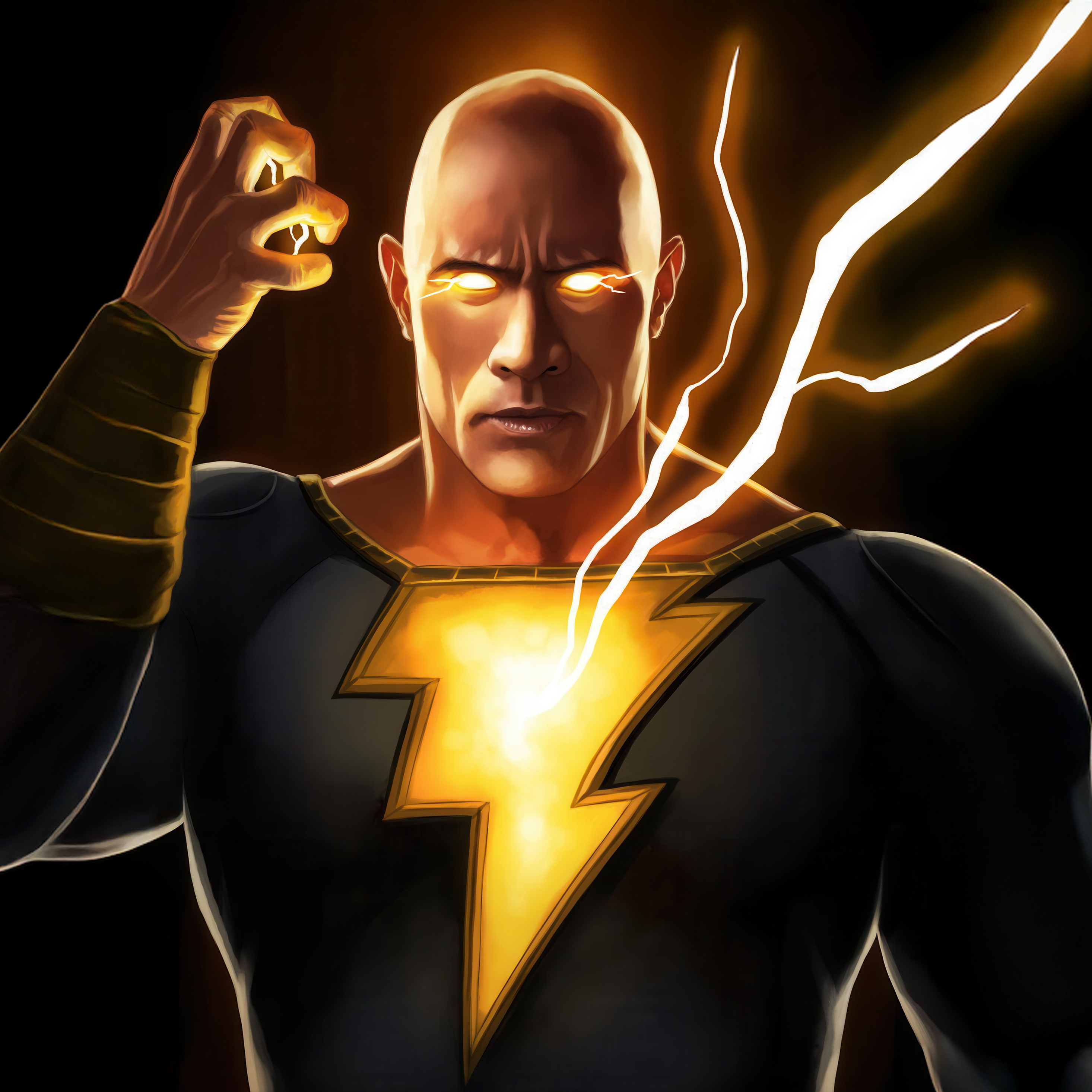 2932x2932 Absolute Hero Black Adam Ipad Pro Retina Display ,HD 4k Wallpapers,Images,Backgrounds ...