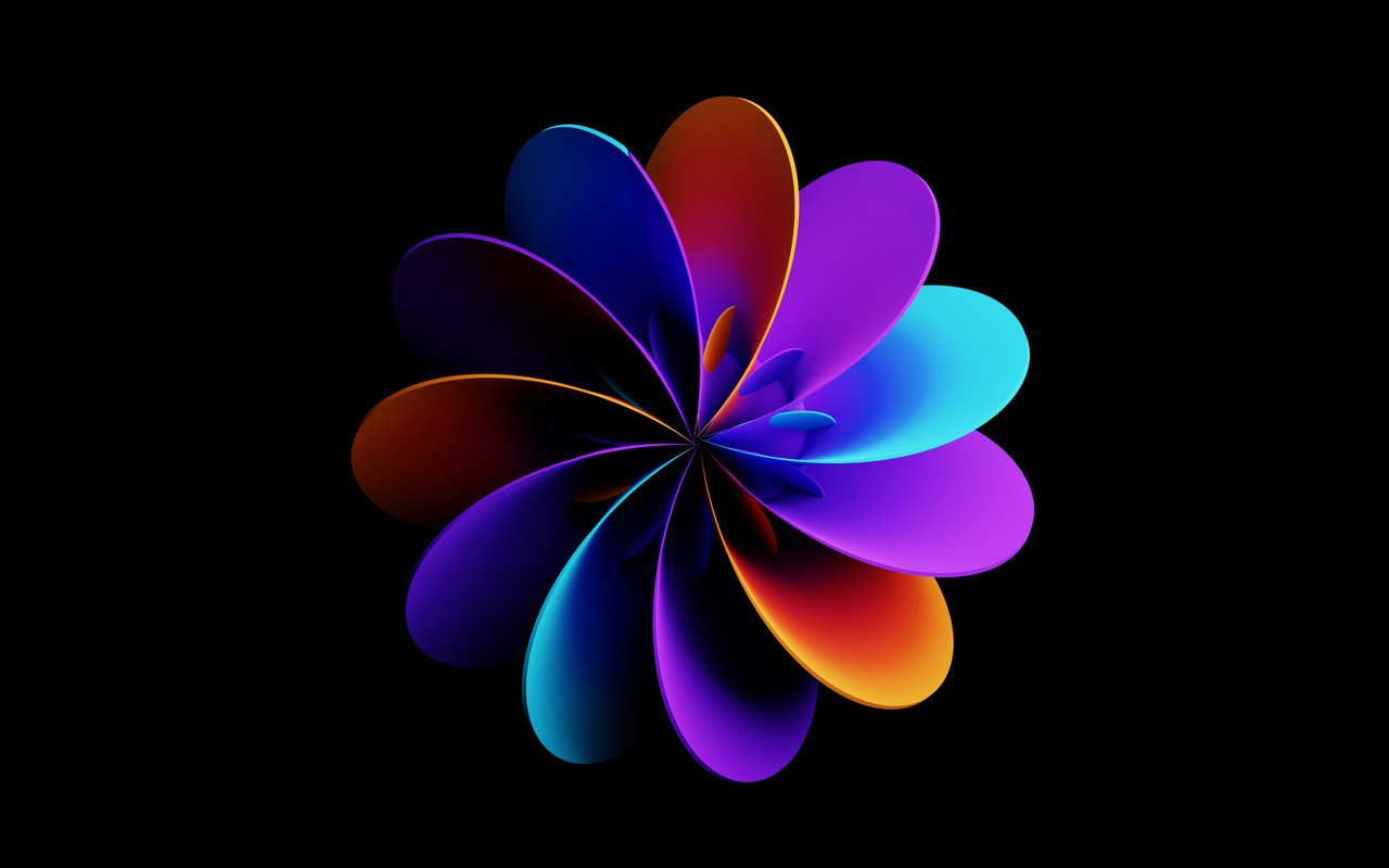 1280x800 Abstract Flower Of Light 720P ,HD 4k Wallpapers,Images ...