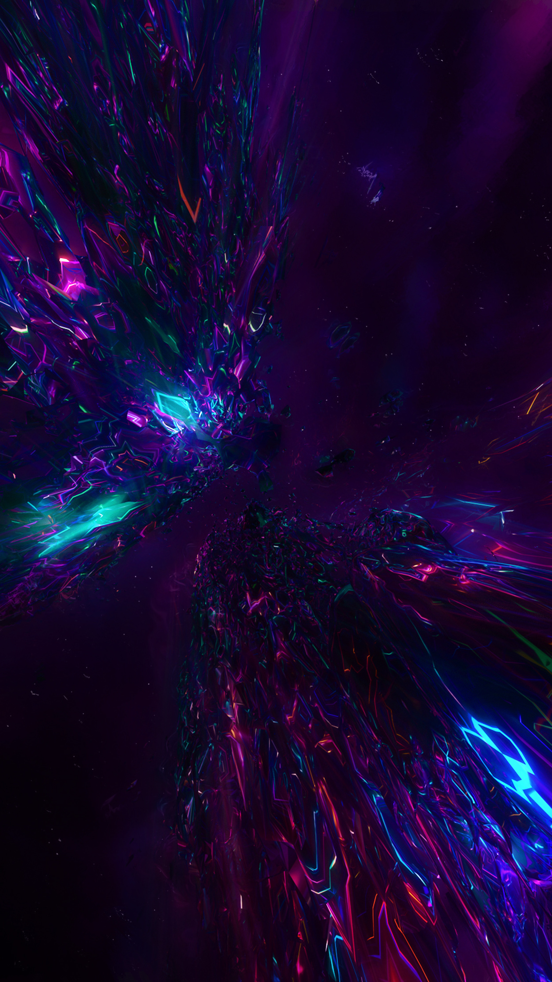 2160x3840 Abstract Space Scifi Digital Art 4k Sony Xperia X,XZ,Z5 ...