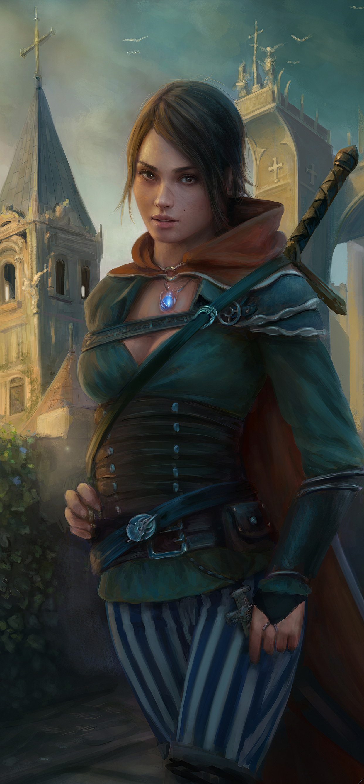 1242x2668 Adventurer Girl 4k Iphone XS MAX ,HD 4k Wallpapers,Images ...
