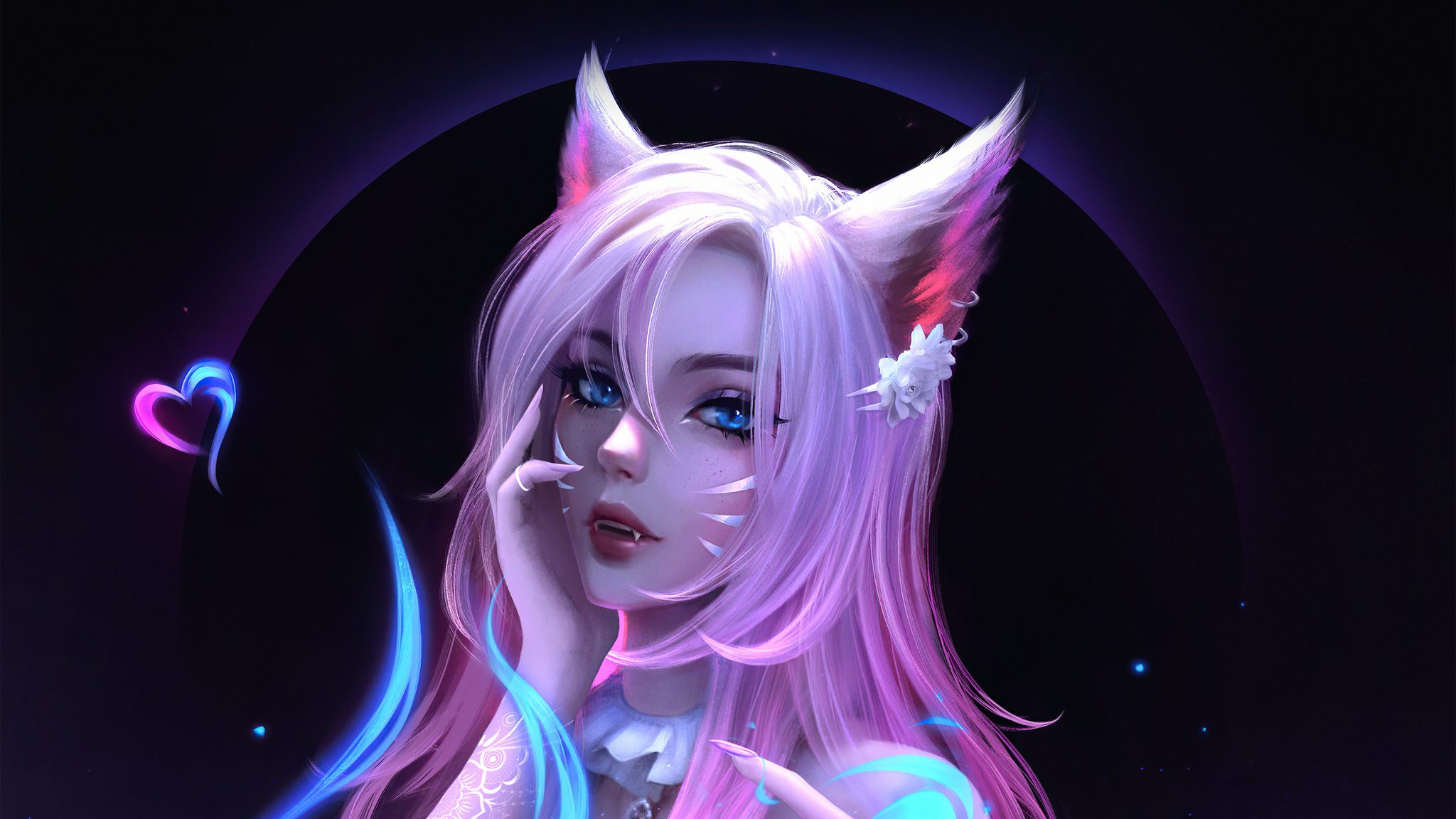 2048x1152 Ahri League Of Legend 4k Wallpaper,2048x1152 Resolution HD 4k ...