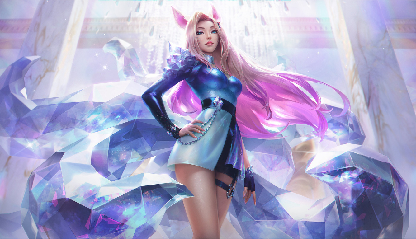 1336x768 Ahri League Of Legends 4k Game 2020 Laptop HD ,HD 4k Wallpapers,Images,Backgrounds ...