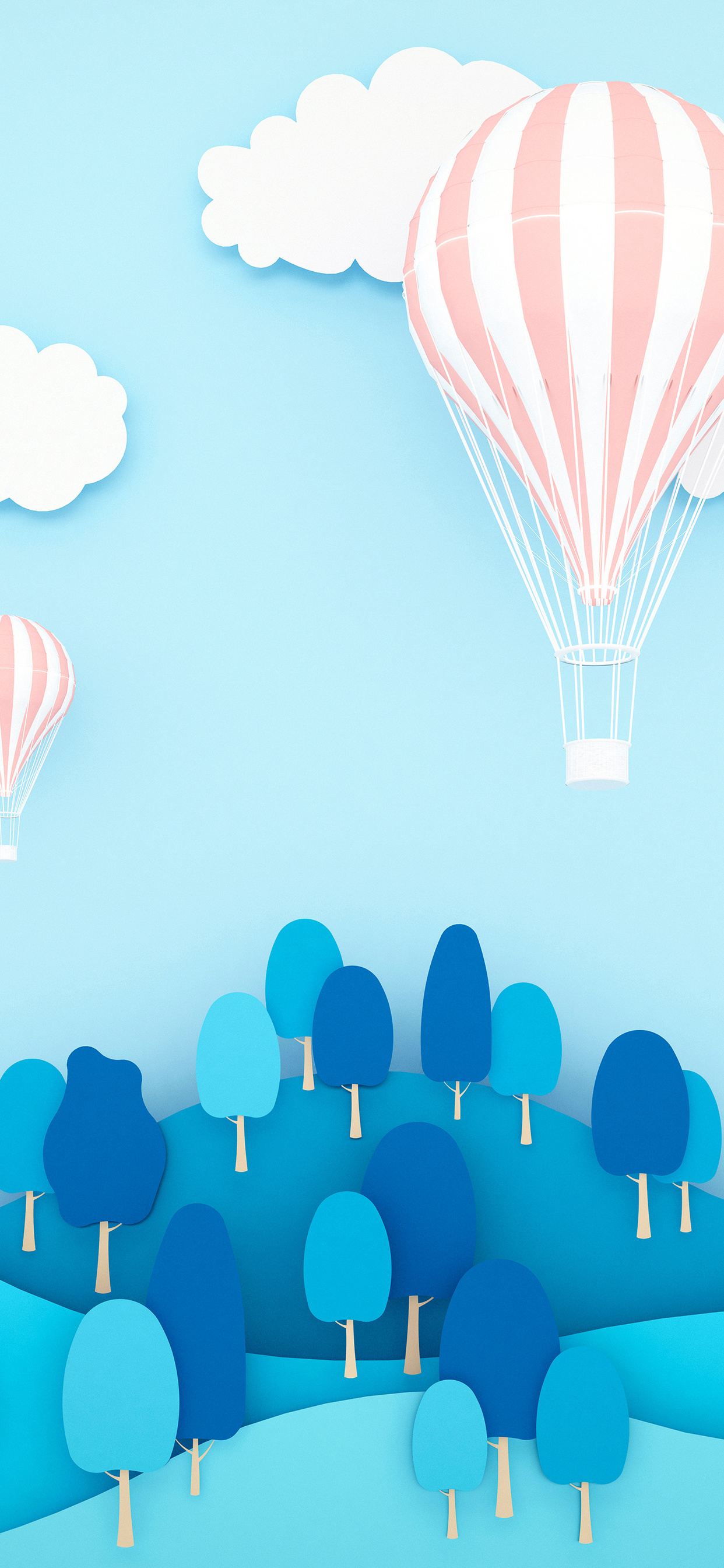 1242x2688 Air Ballons Minimal Landscape 5k Iphone XS MAX HD 4k ...