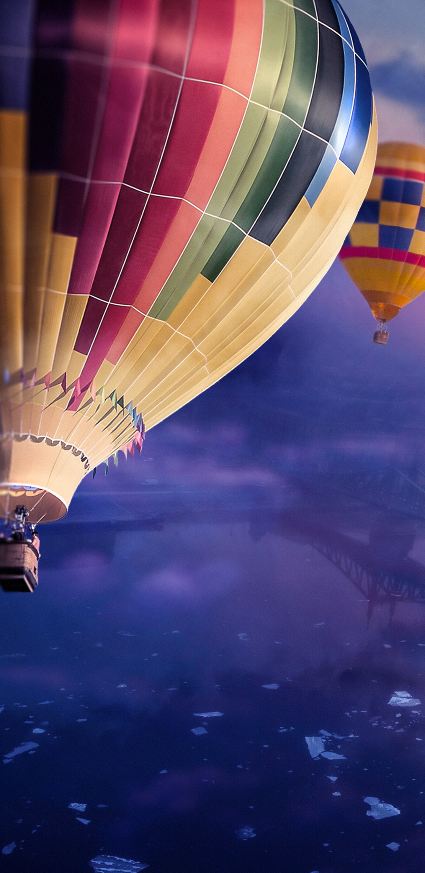 1440x2960 Air Balloons Sunset 4k Samsung Galaxy Note 9,8, S9,S8,S8+ QHD ...