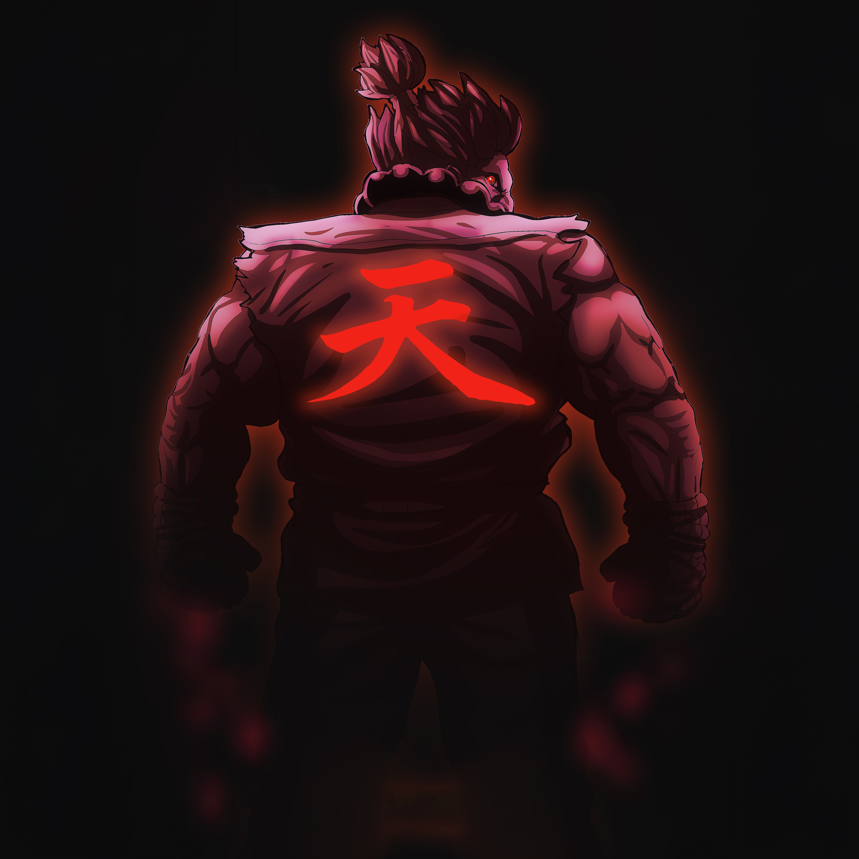 2932x2932 Akuma The Fighter 5k Ipad Pro Retina Display ,HD 4k ...