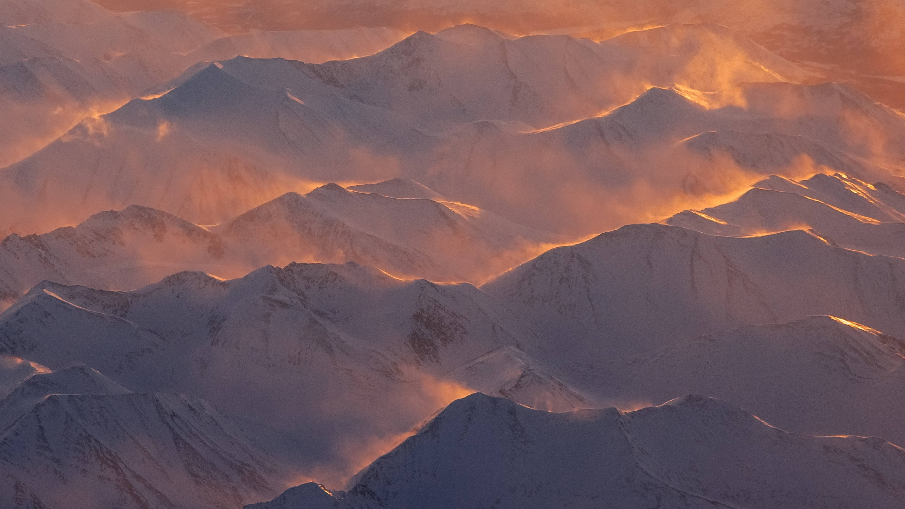 3840x2160 Alaska Mountains Range Morning 4K ,HD 4k Wallpapers,Images ...
